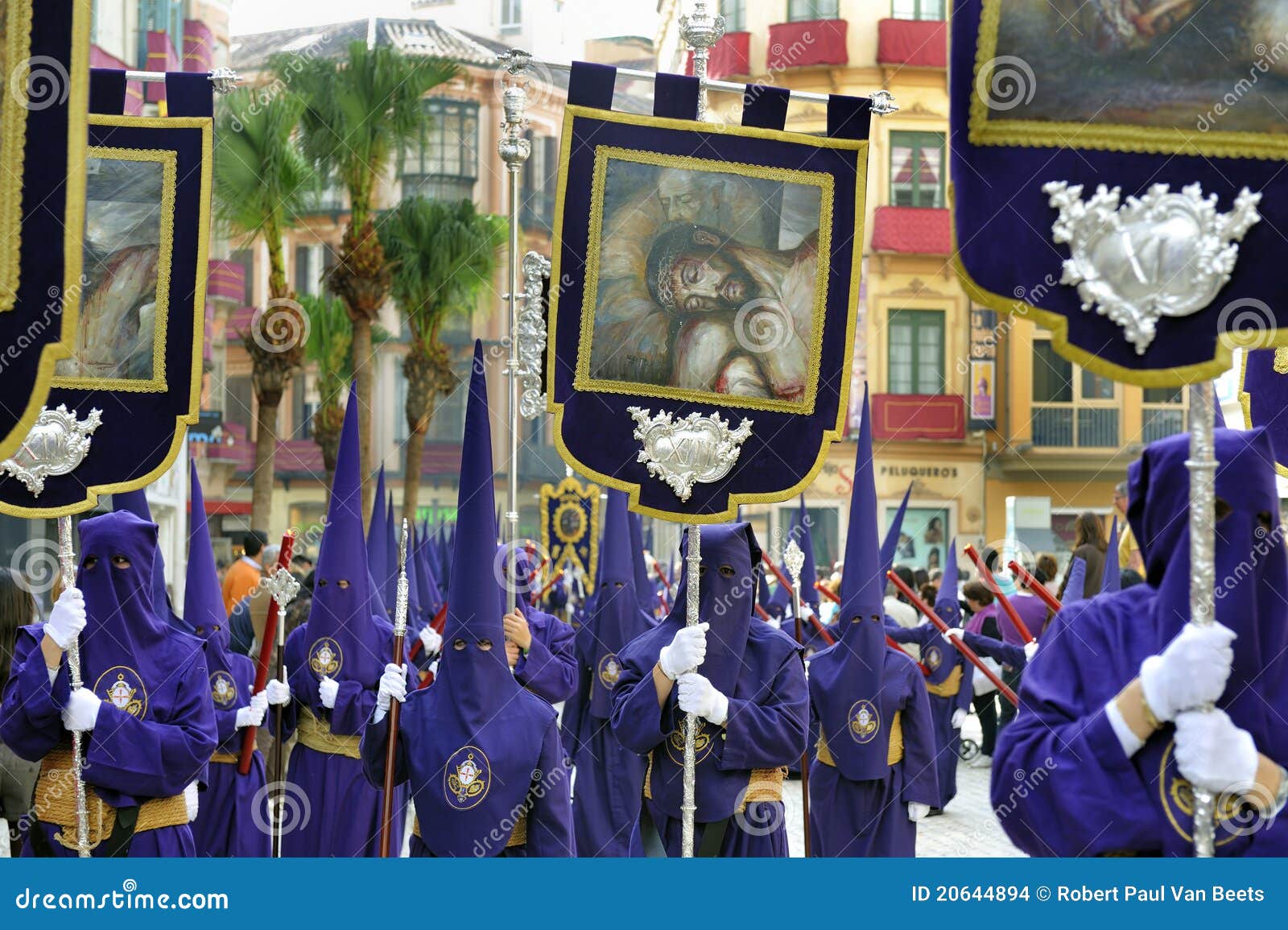 Semana Santa in Spain editorial stock image. Image of sevilla - 20644894