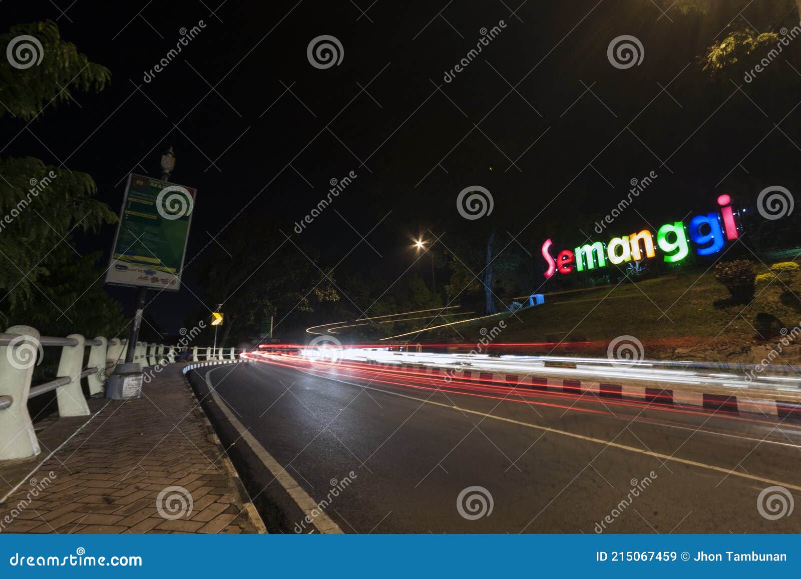 Semanggi Bridge editorial stock image. Image of exposure - 215067459