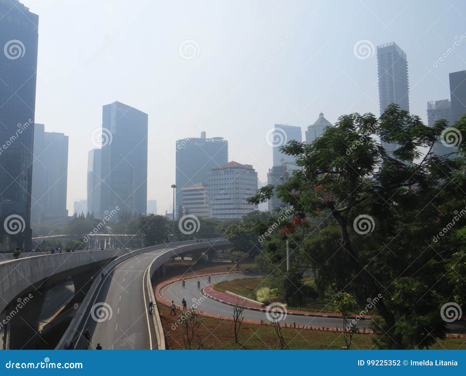 Semanggi Interchange, Jakarta Editorial Photography - Image of ...