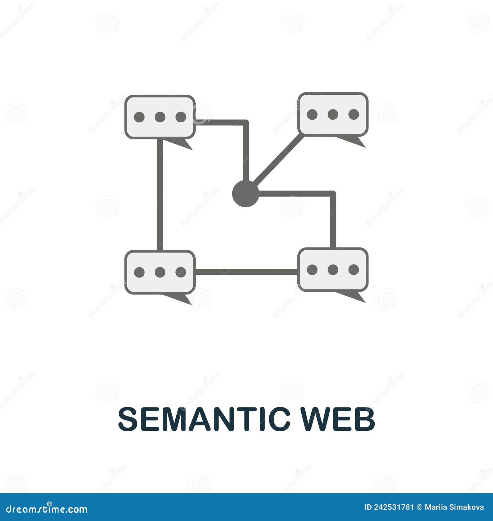 Semantic Elements Icon. Trendy Flat Vector Semantic Elements Icon On ... Semantic Elements Icon. Trendy Flat Vector Semantic Elements Icon On ...