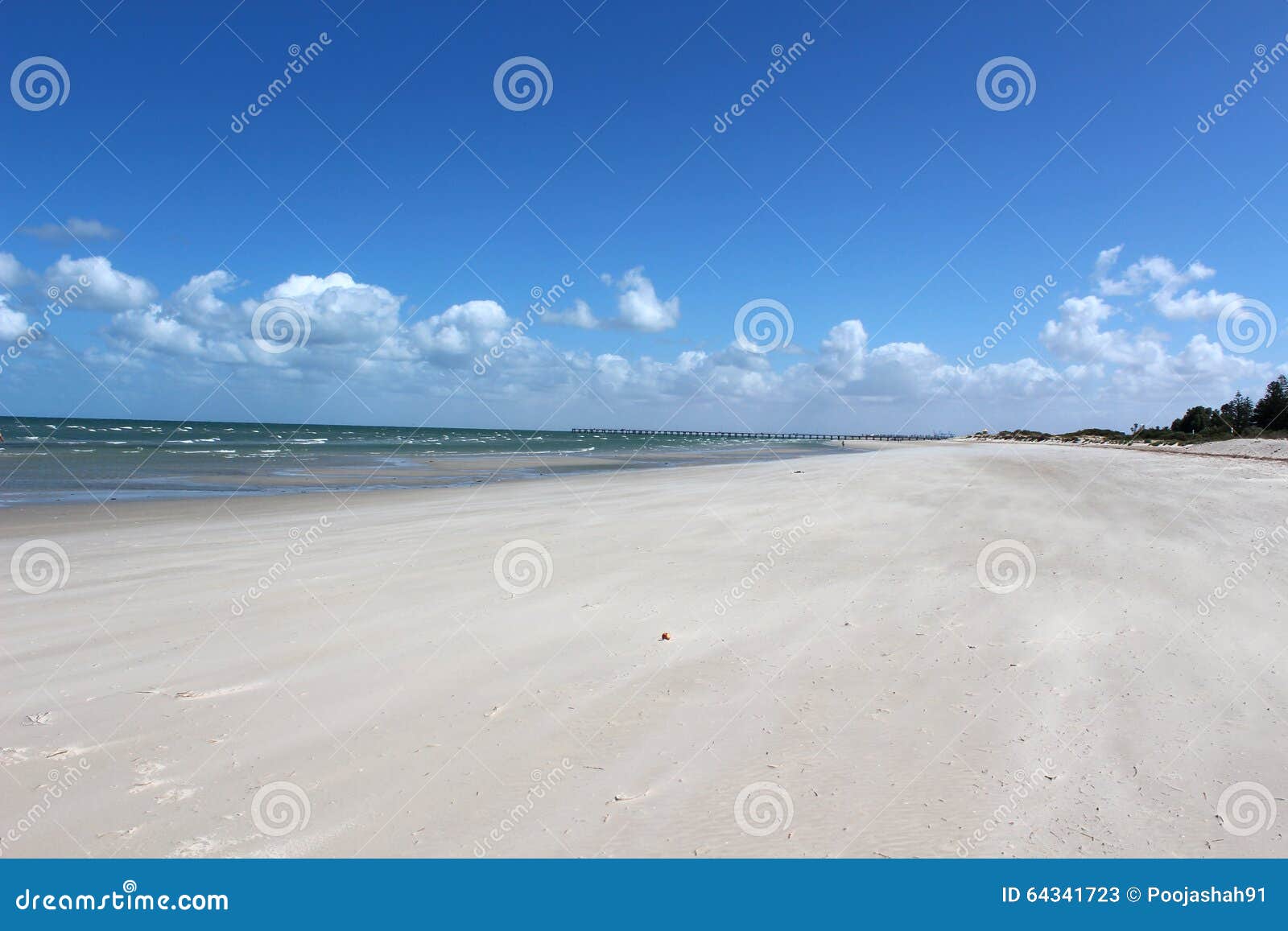 Semaphore beach stock image. Image of blue, beach, adelaide - 64341723