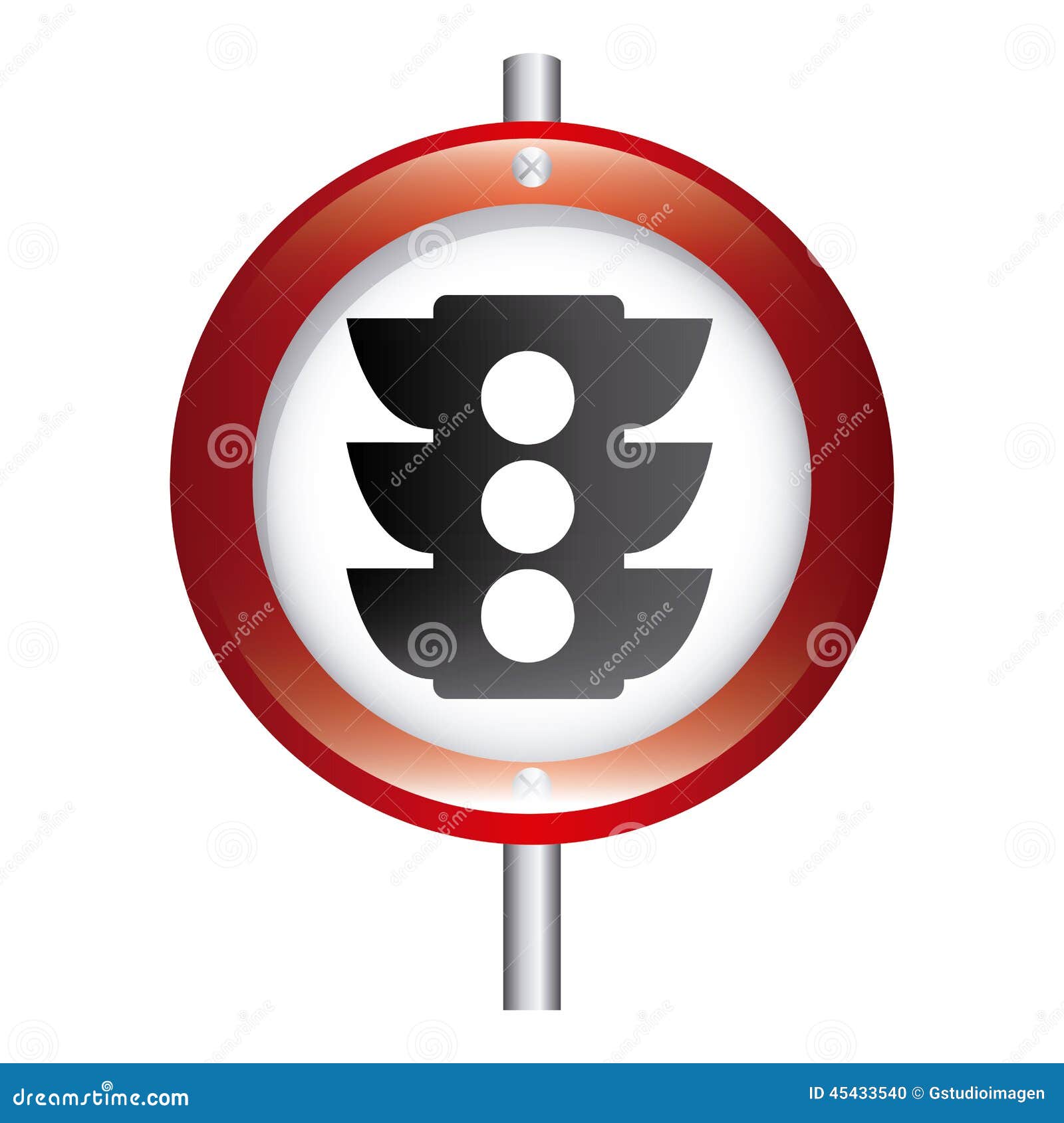 Semaphore design stock vector. Illustration of safety - 45433540