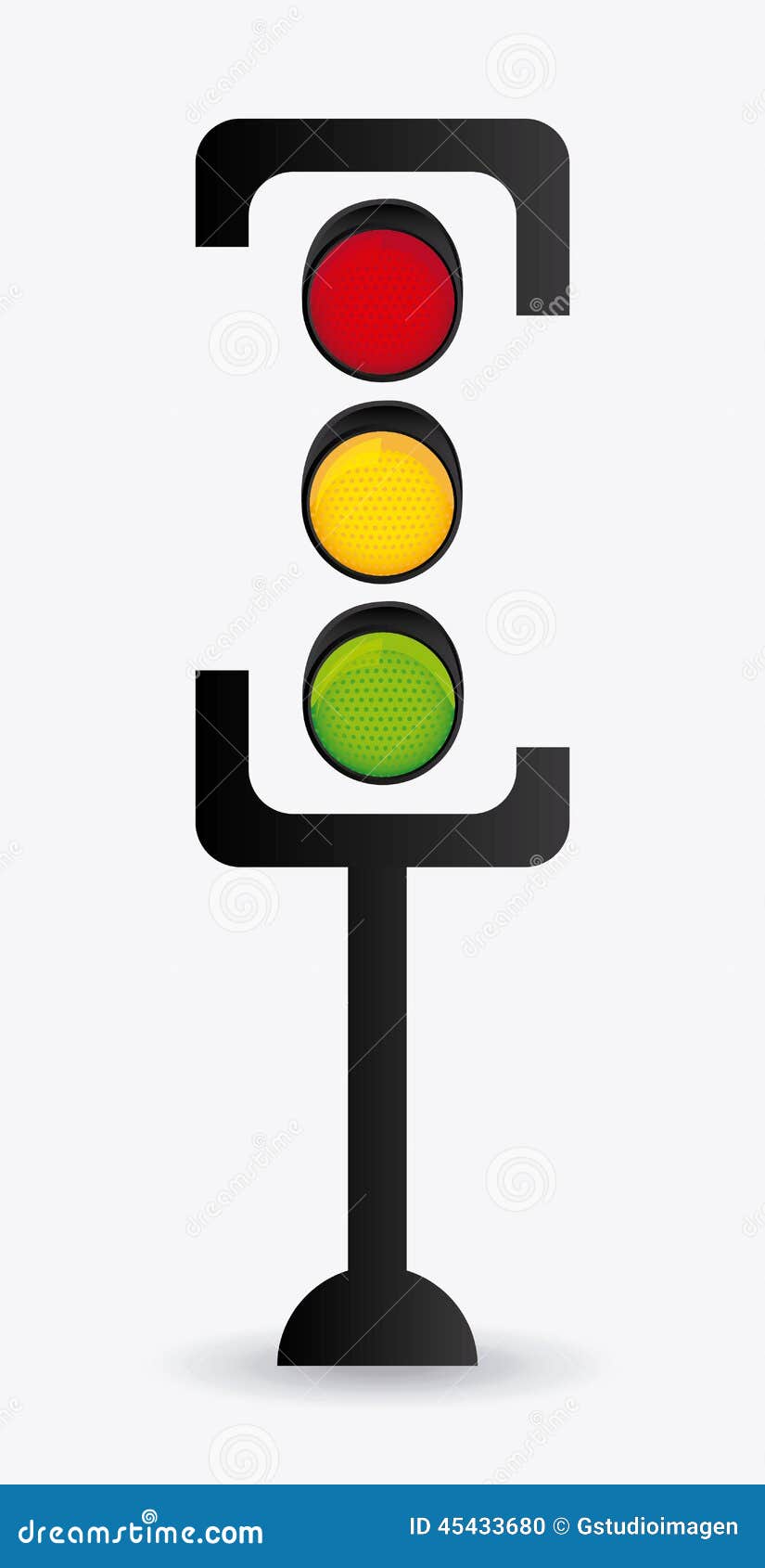 Semaphore design stock vector. Illustration of vector - 45433680