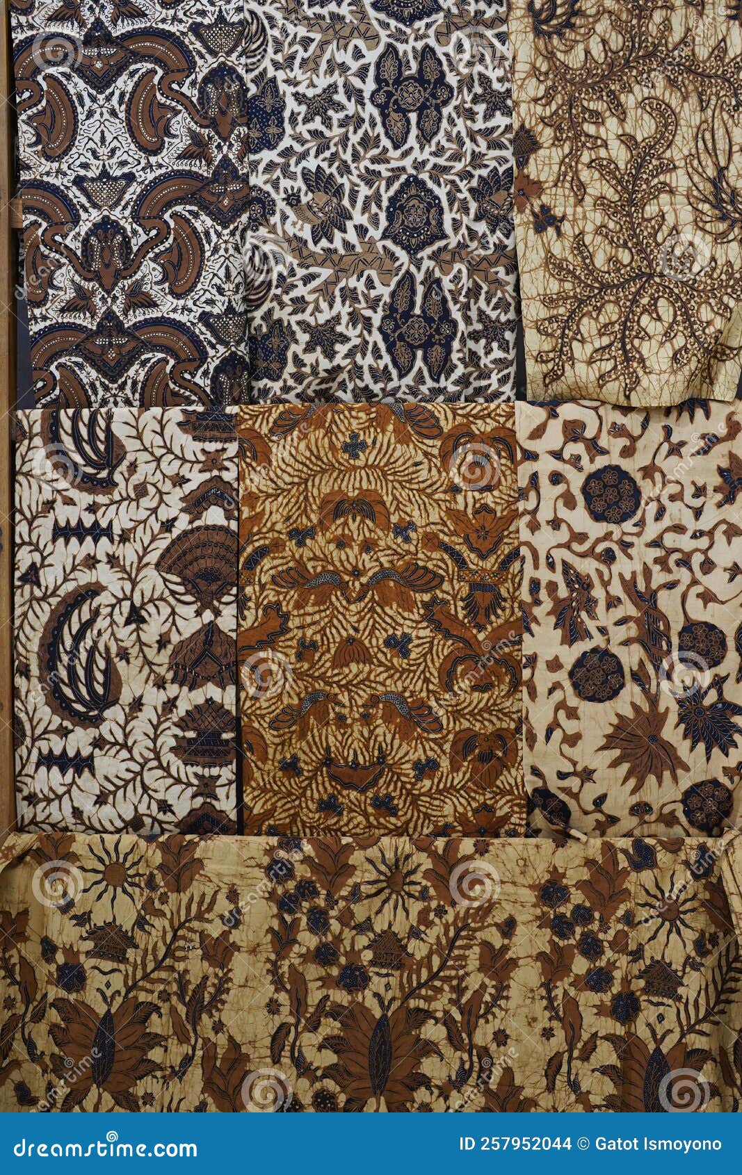 Semarang Batik is a Traditional Art from the City of Semarang Stock ...