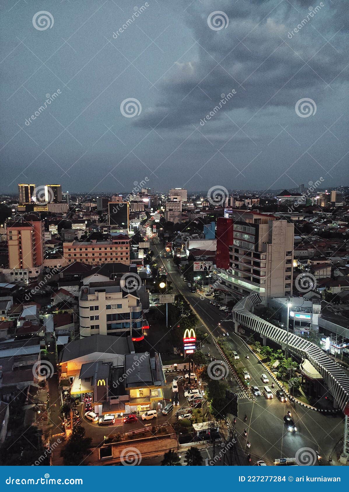 Semarang skyscraper editorial stock image. Image of skyscraper - 227277284