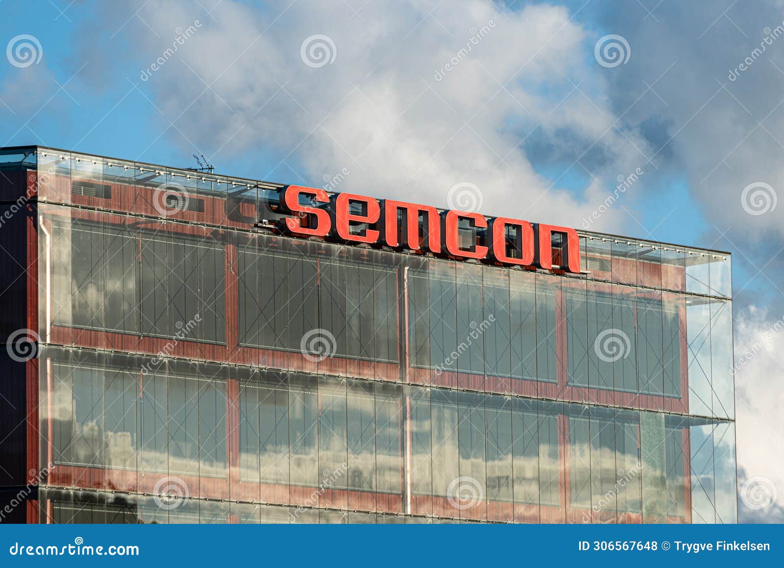 Semcon Logo on an Office Building.. Editorial Stock Photo - Image of ...