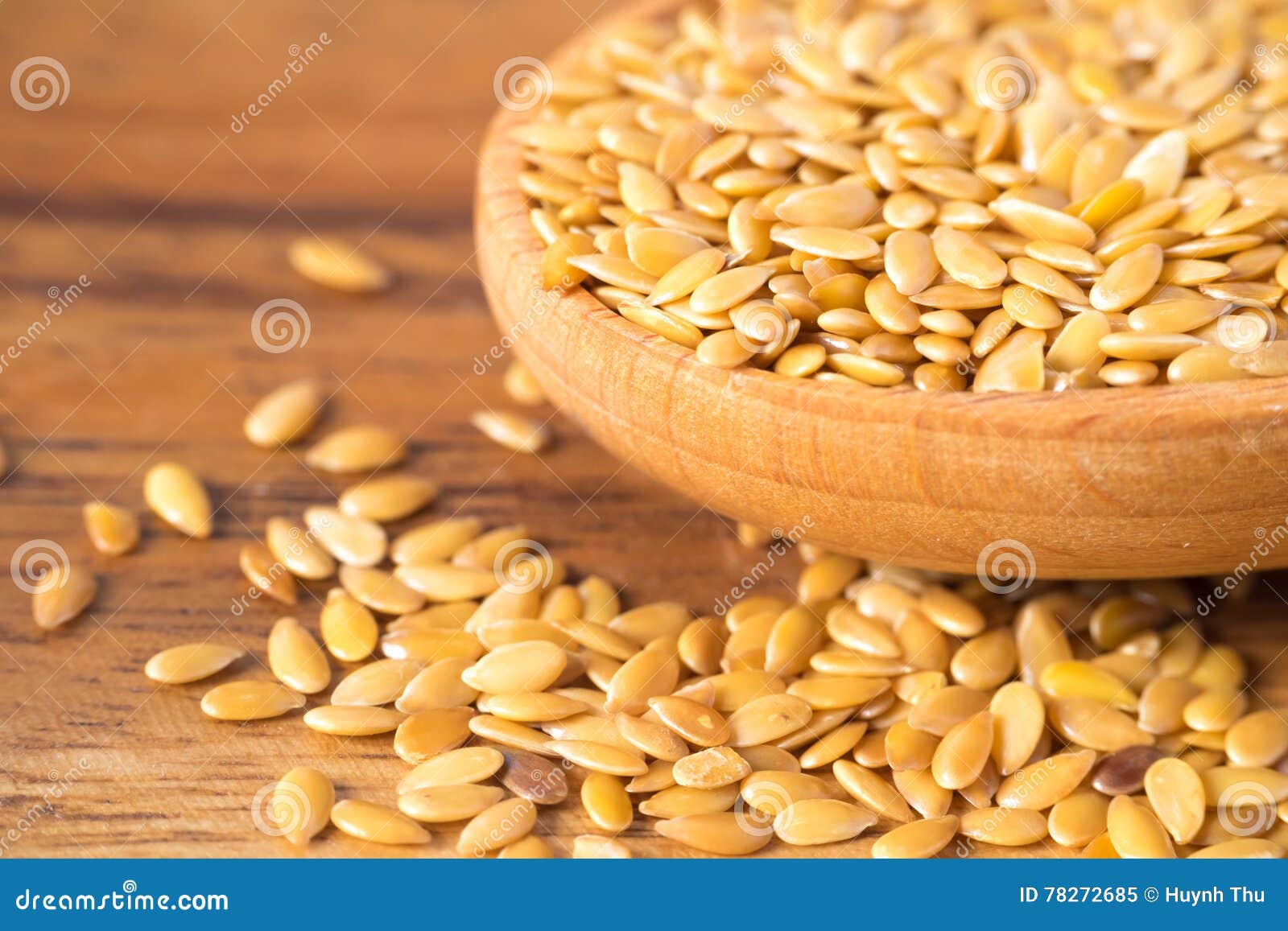 Semente De Linho Ou Linhaça Dourada Imagem de Stock - Imagem de porca ...