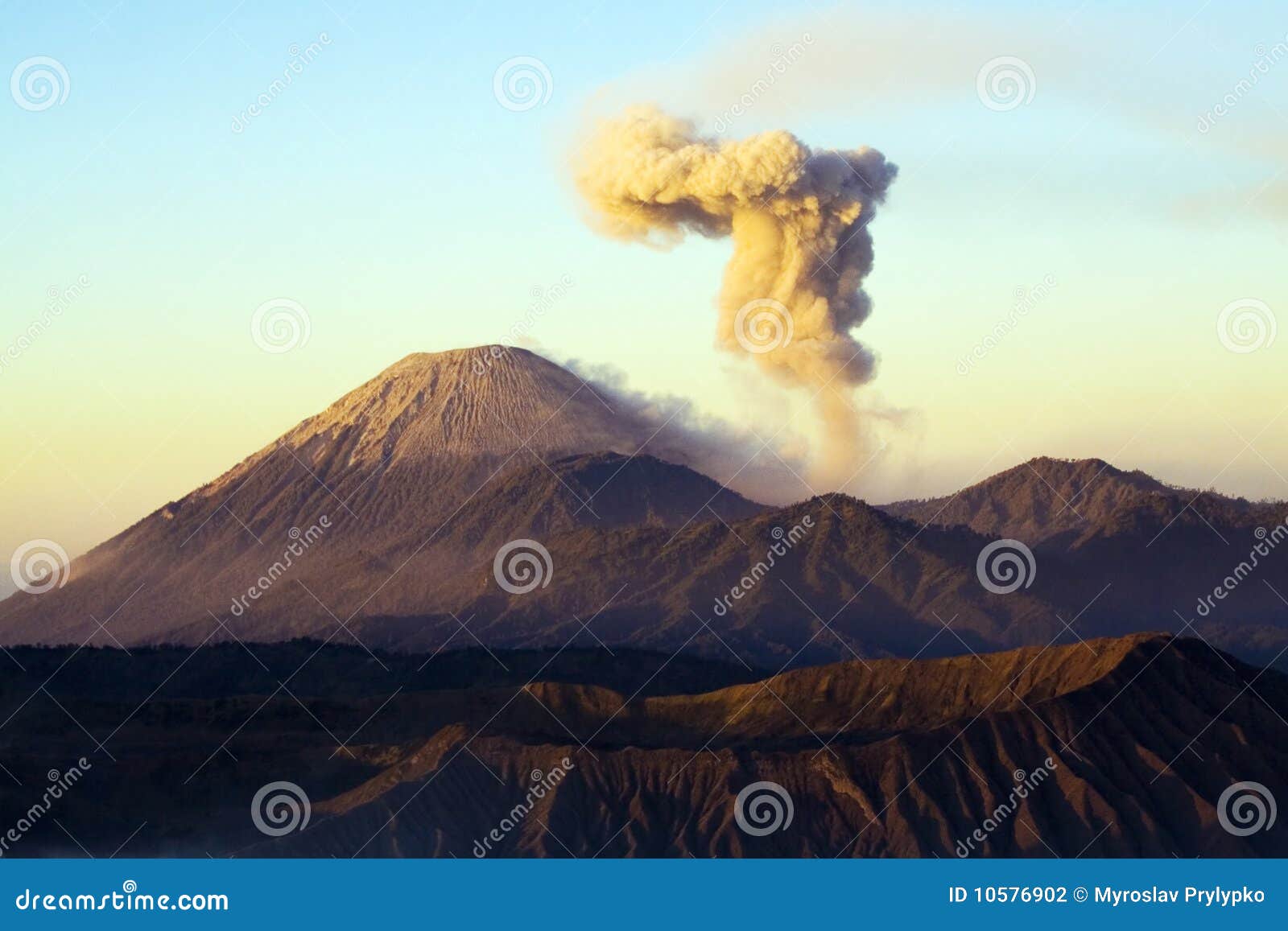Semeru volcano Indonesia stock photo. Image of indonesia - 10576902