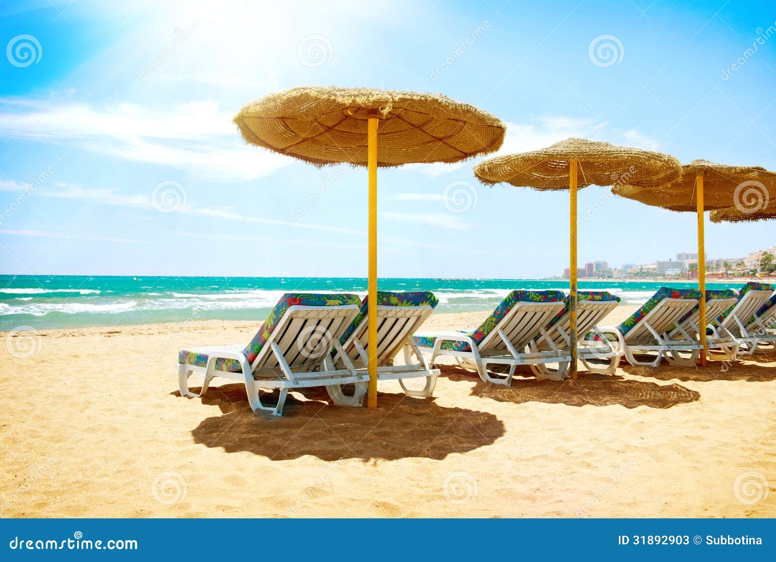 Semester I Spanien. Medelhav Fotografering för Bildbyråer - Bild av ...