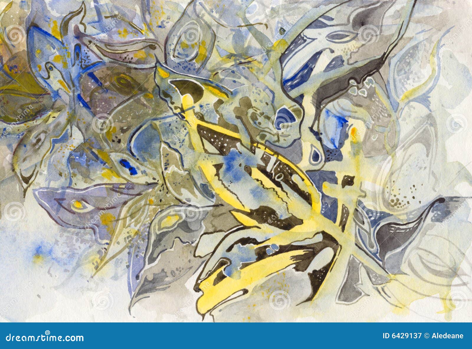 Semi-Abstract Butterflies stock illustration. Illustration of abstract ...