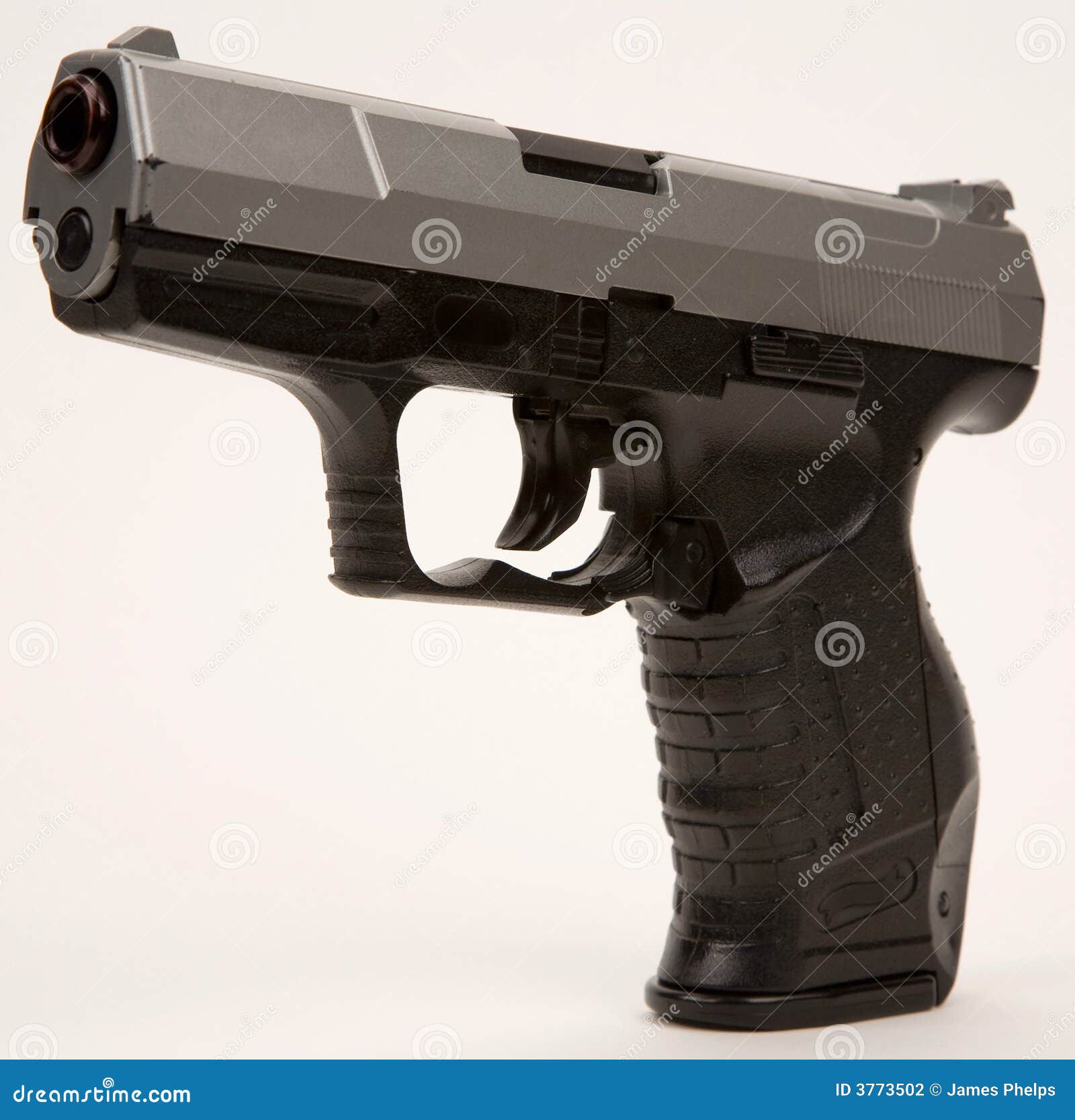 Semi Automatic Hand Gun stock photo. Image of guard, protection - 3773502