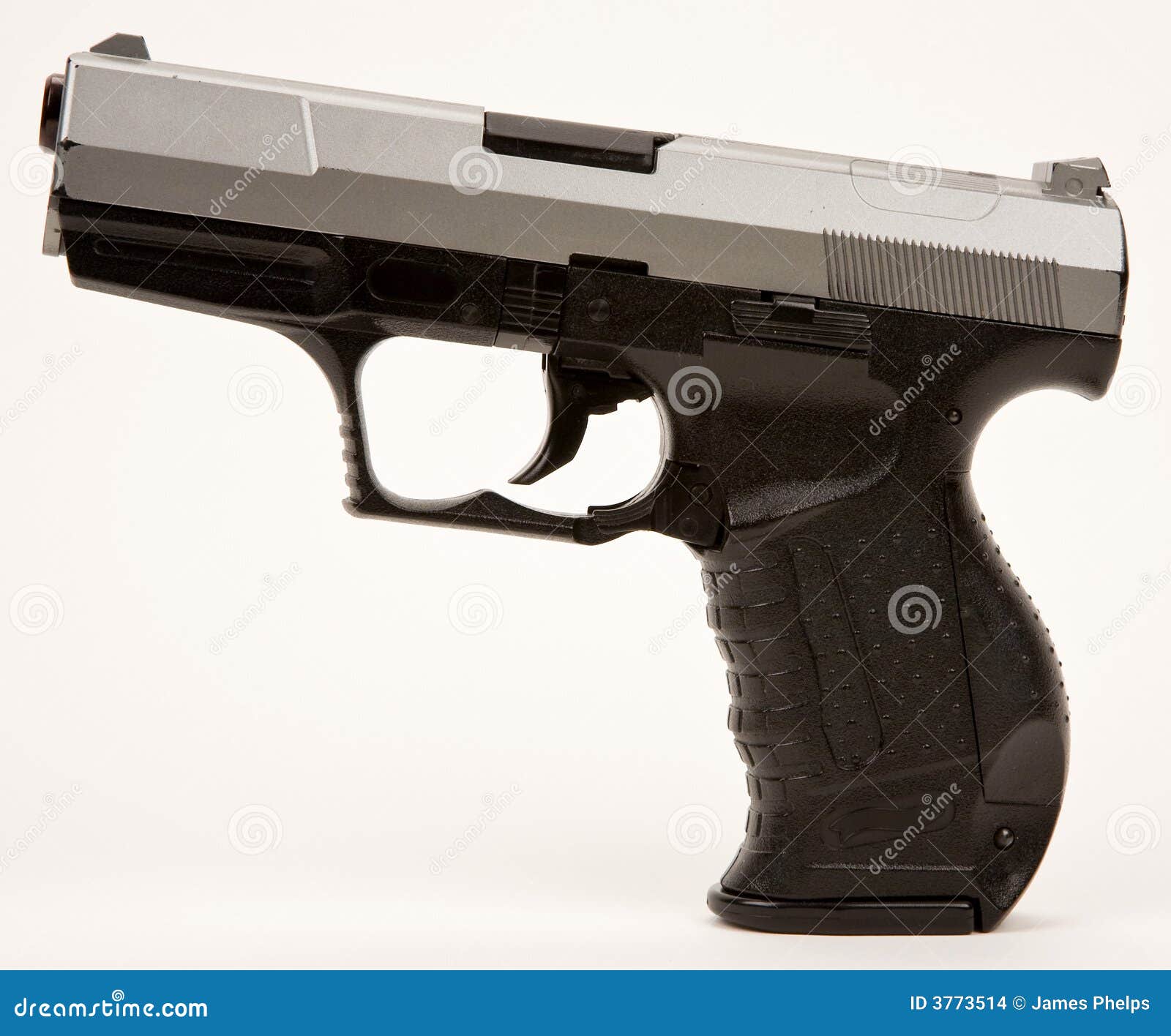Semi Automatic Hand Gun Stock Photo | CartoonDealer.com #3773514