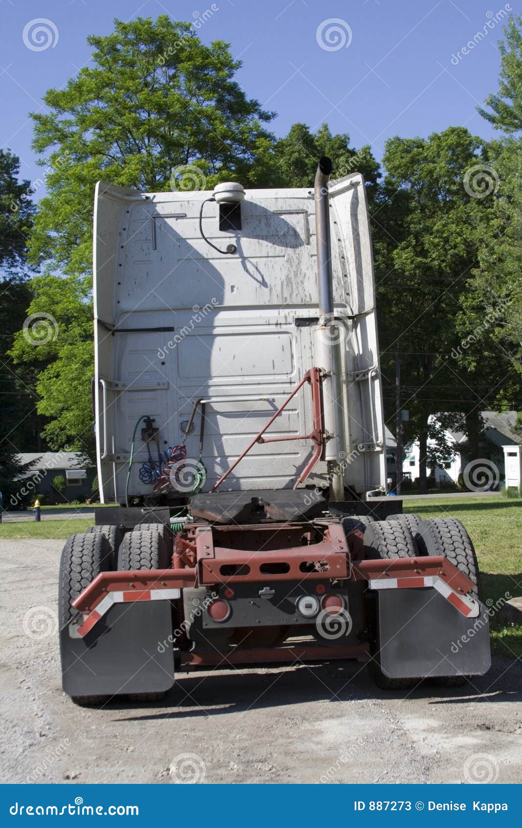 Semi Cab stock image. Image of fast, carrying, semitrailer - 887273