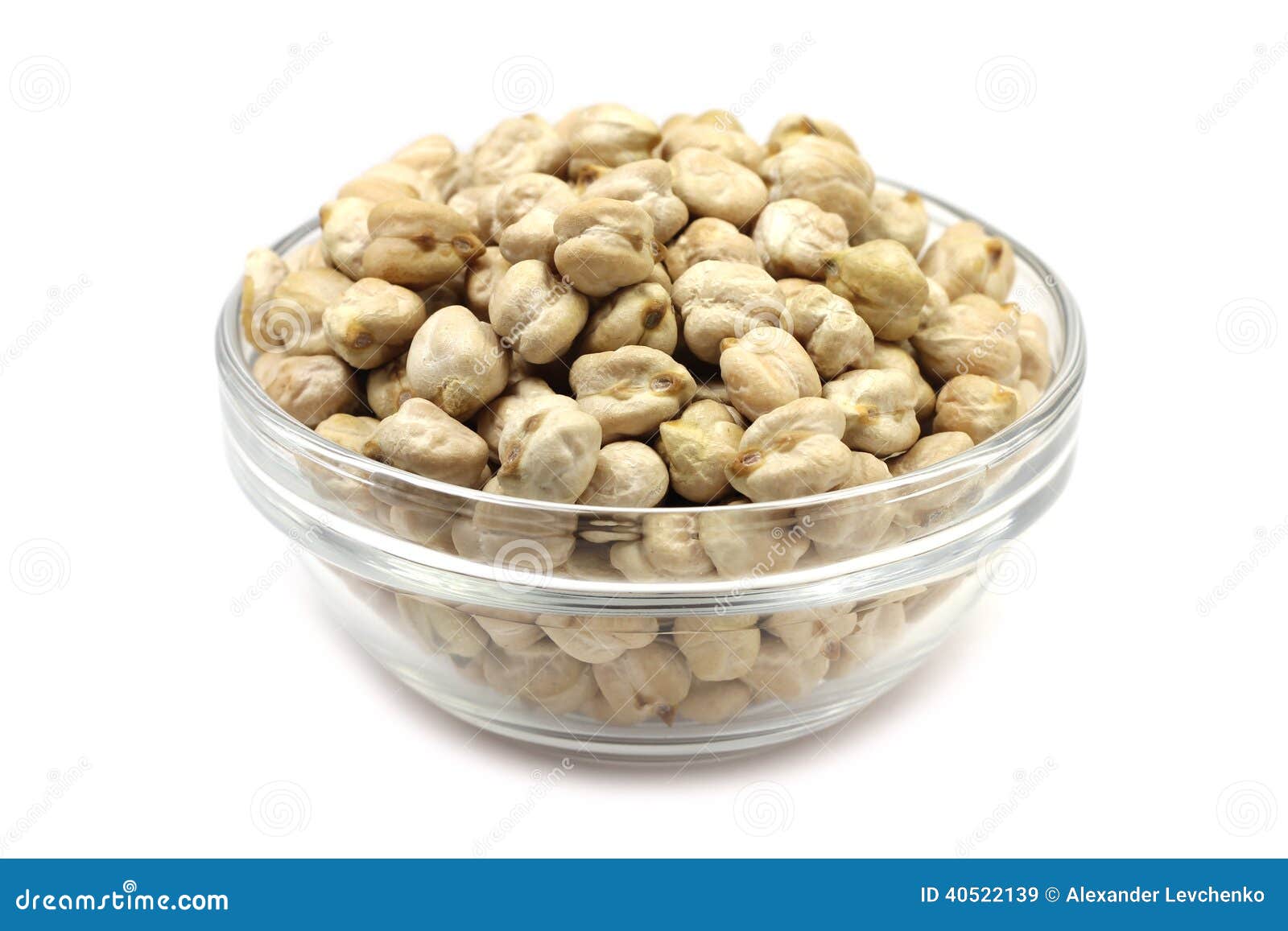 Semi Dei Ceci Secchi in Un Vetro Immagine Stock - Immagine di ceci ...