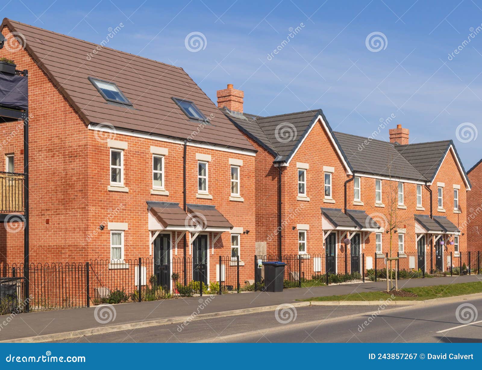 Semi Detached New Build Homes. UK Editorial Photography - Image of ... Semi Detached New Build Homes. UK Editorial Photography - Image of ...