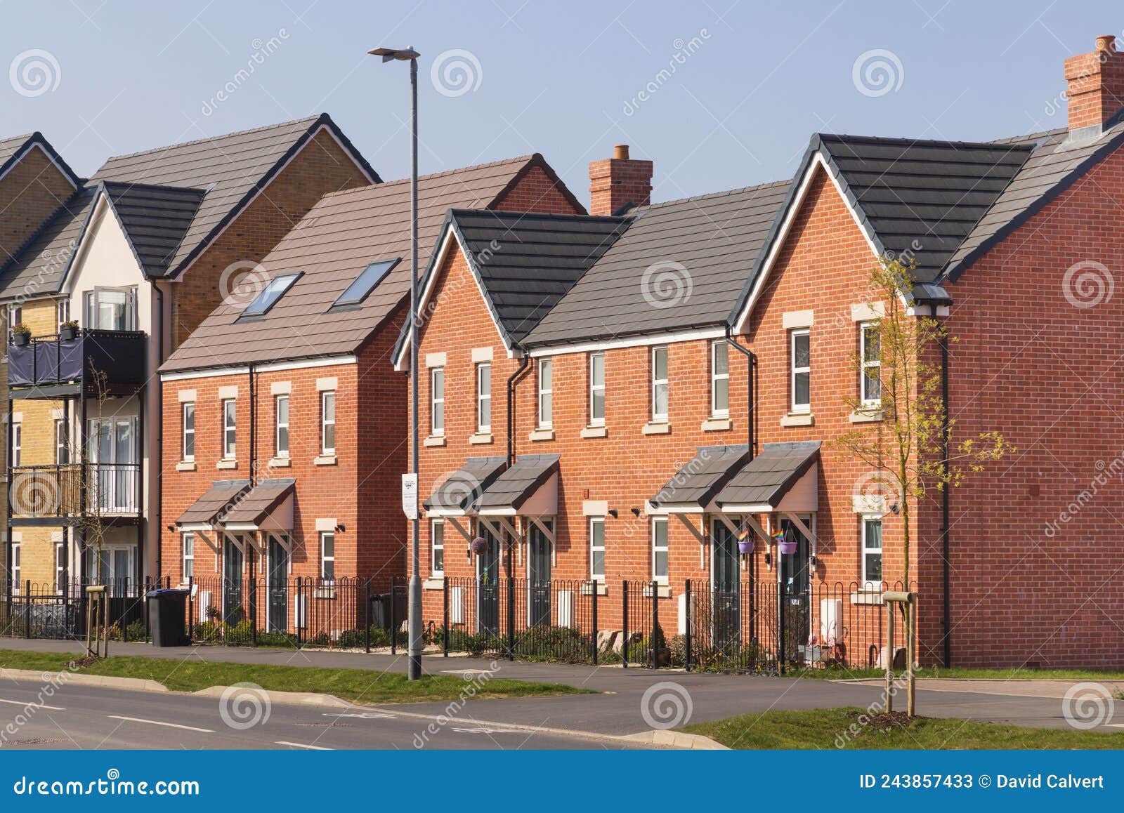 Semi Detached New Build Homes. UK Editorial Stock Photo - Image of ... Semi Detached New Build Homes. UK Editorial Stock Photo - Image of ...