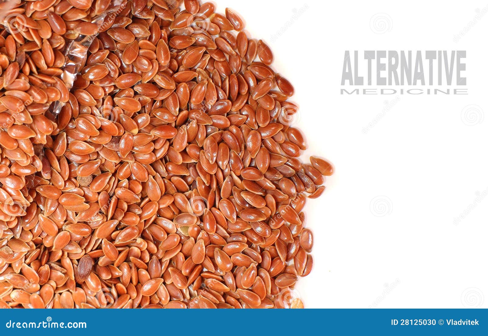 Semi Di Lino (usitatissimum Di Linum). Fotografia Stock - Immagine di ...