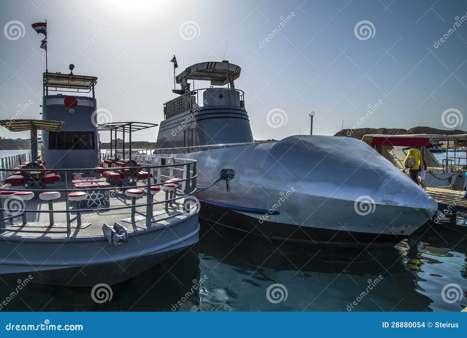 Semi submarine stock photo. Image of destination, fishes - 28880054