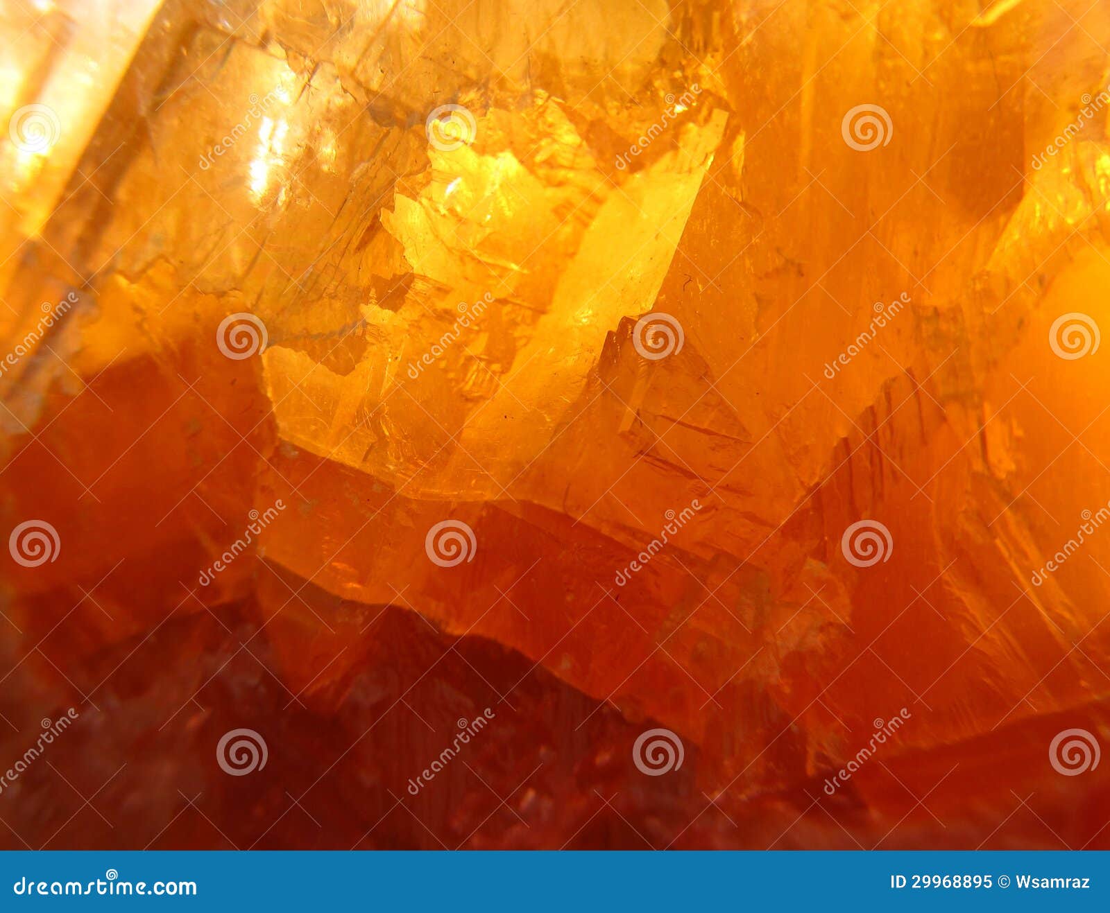 Orange Crystal stock image. Image of surface, formation - 29968895
