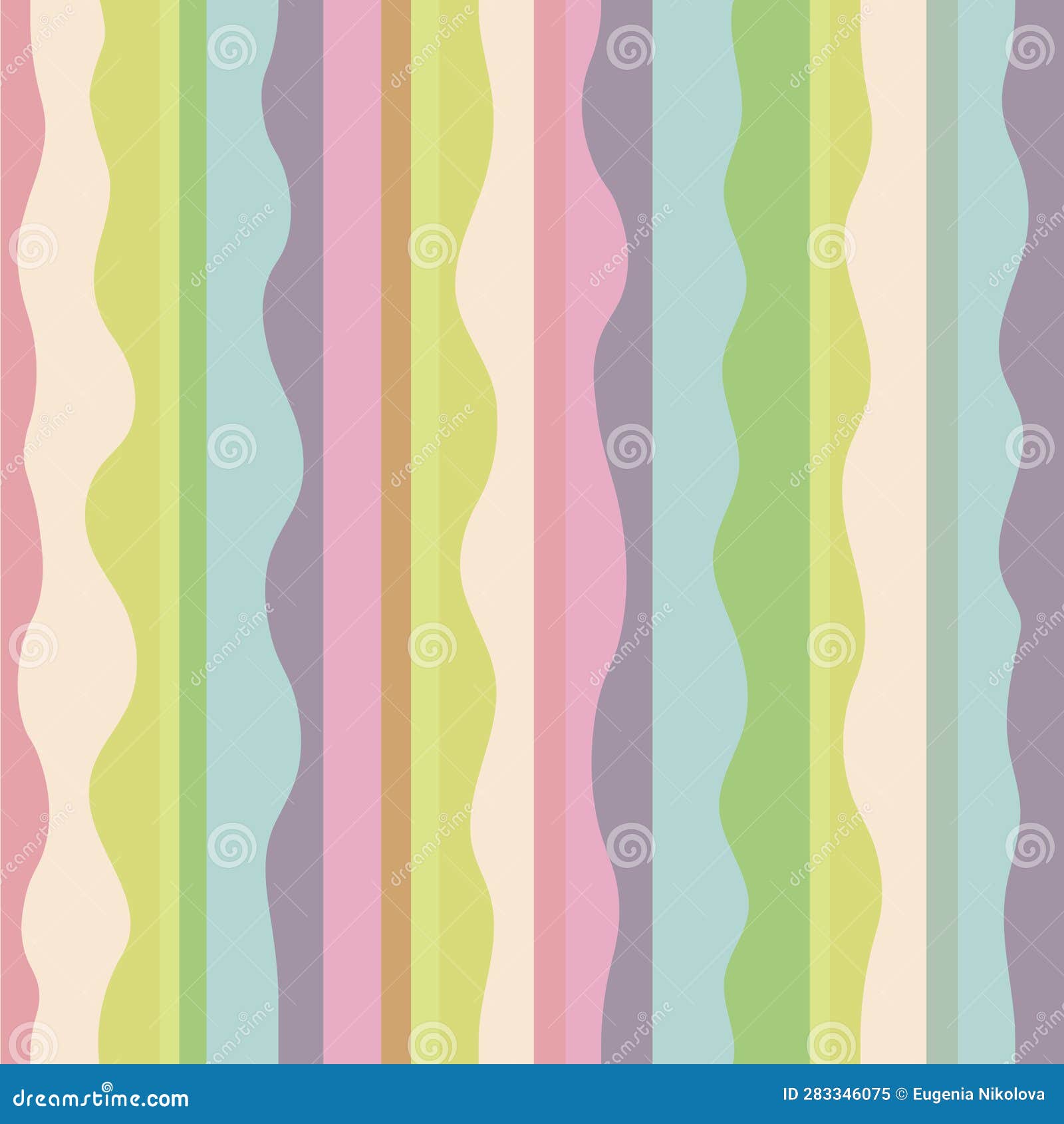 Semi Transparent Vertical Curved Lines Background. Vector Pattern Stock ...