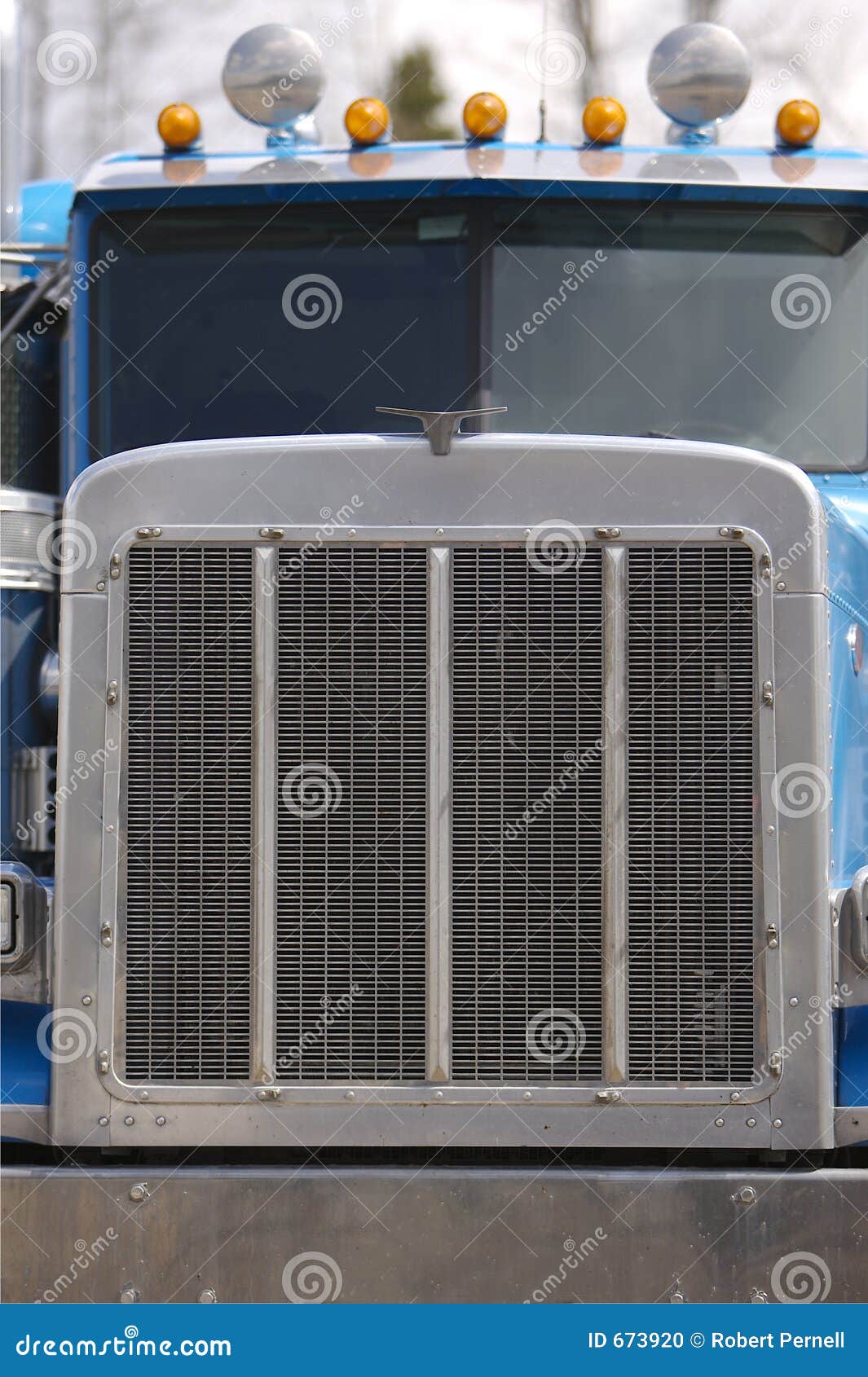 Semi Truck Front End stock photo. Image of goods, auto - 673920