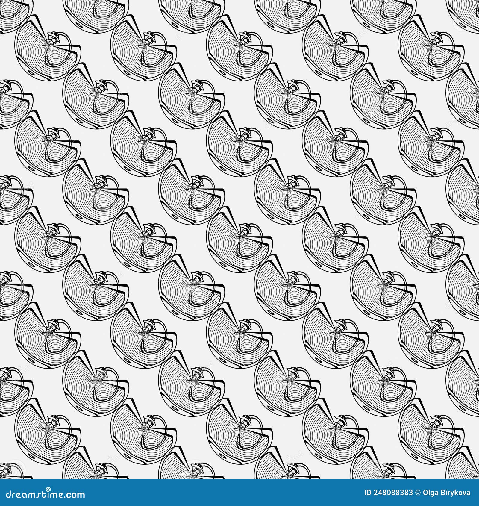 Semicircle pattern stock illustration. Illustration of background ...