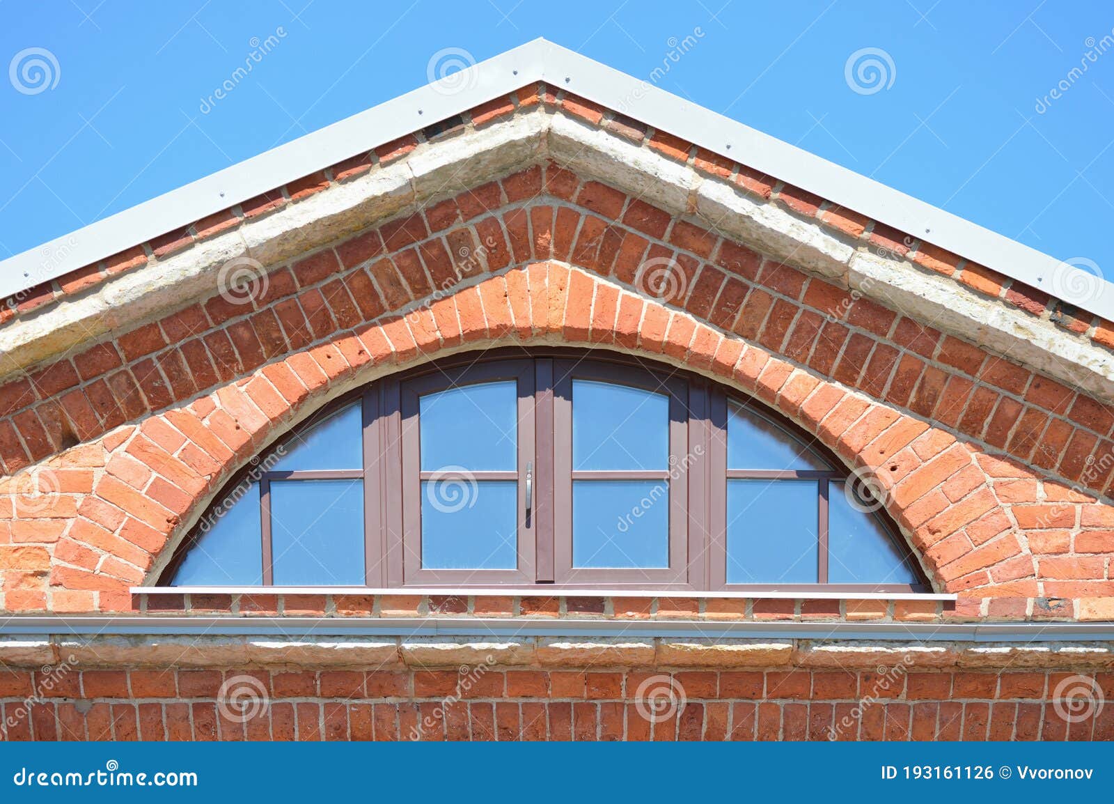 Semicircle Window stock photo. Image of classic, grunge - 193161126