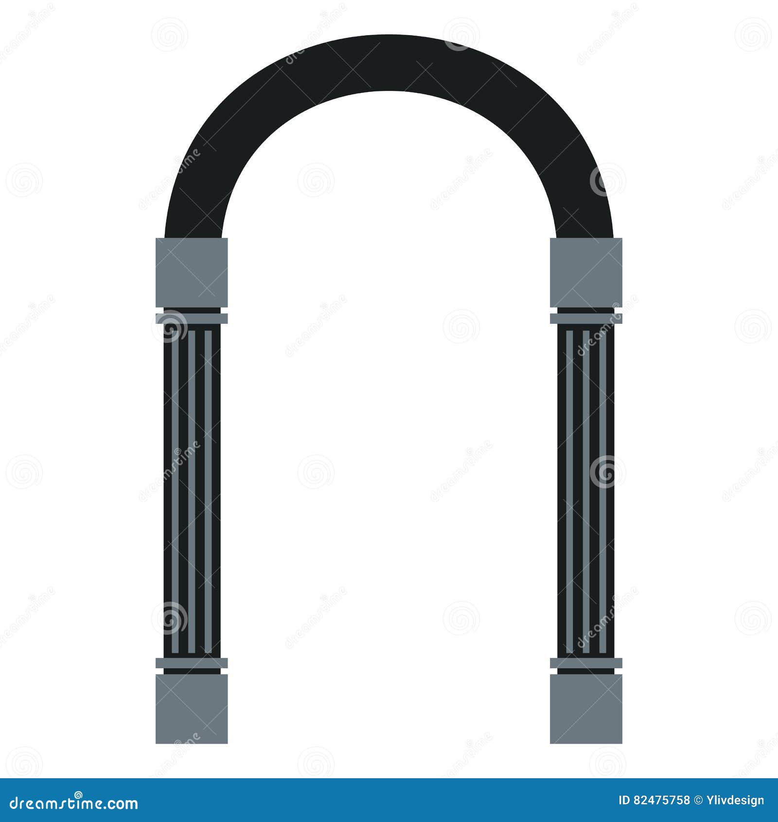 Arch Icon In Trendy Design Style. Arch Icon Isolated On White ...