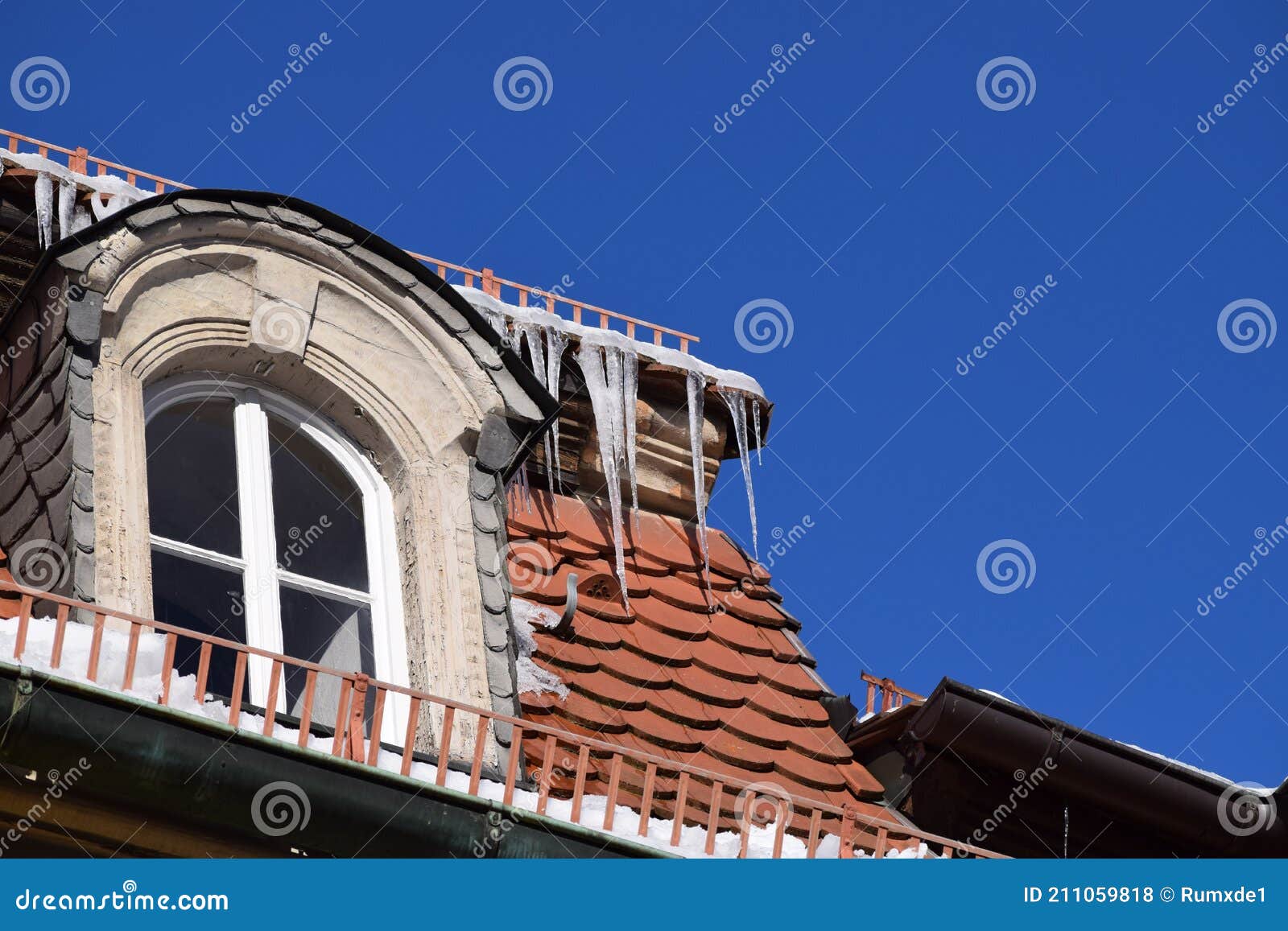 Semicircular Windows stock photo. Image of windows, tiled - 211059818