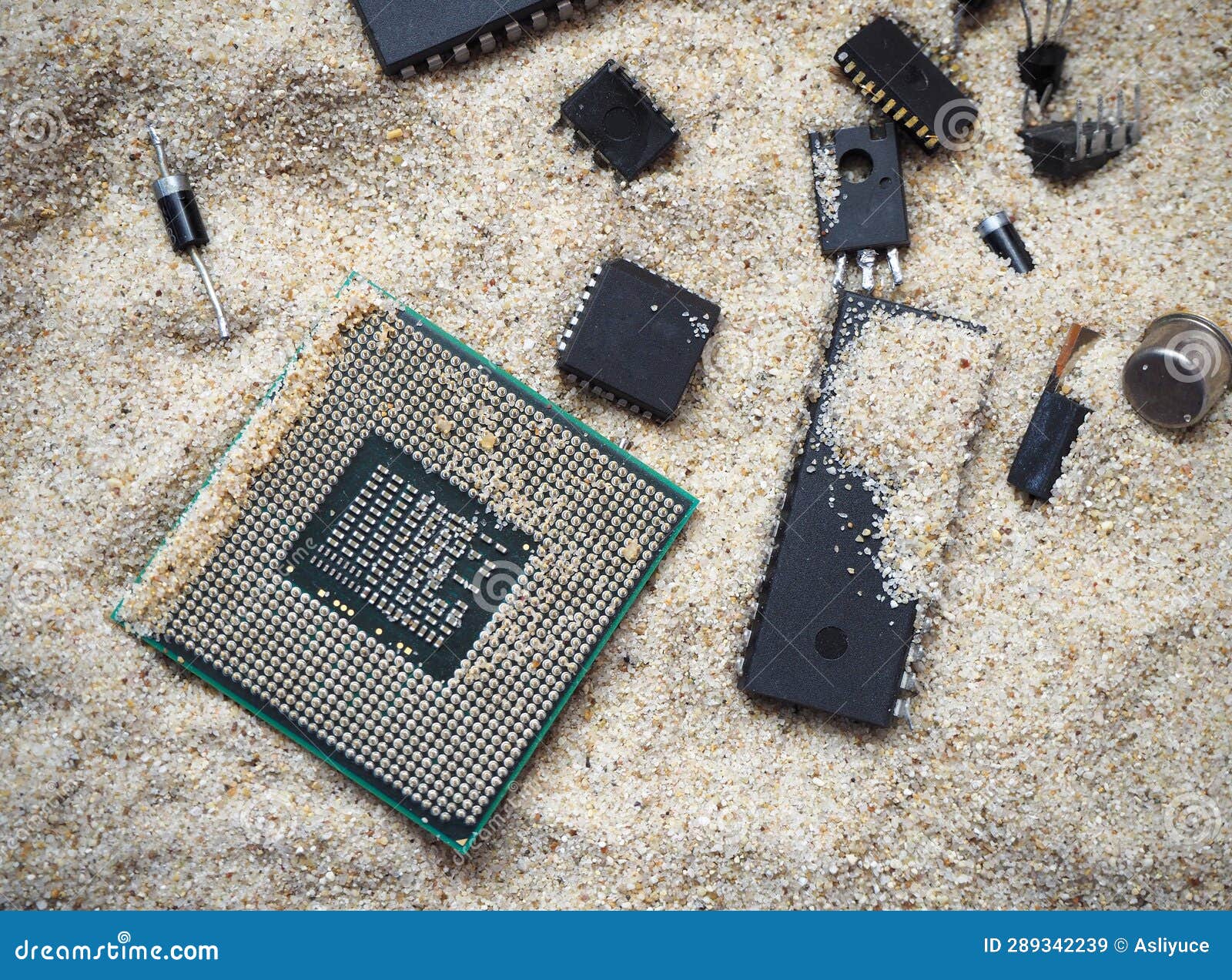 Semiconductor industry stock image. Image of wadi, sand - 289342239