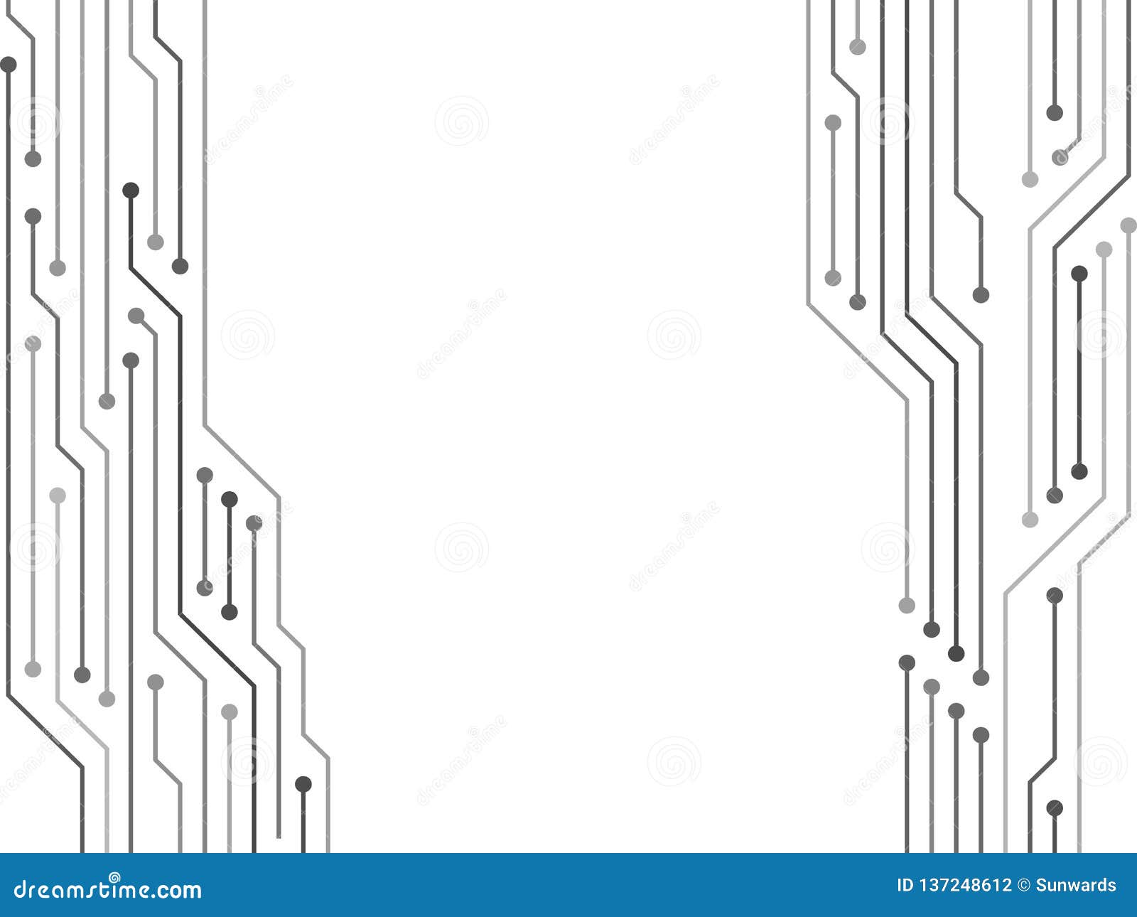 Semiconductor Connections of Computer Hardware Stock Vector ...
