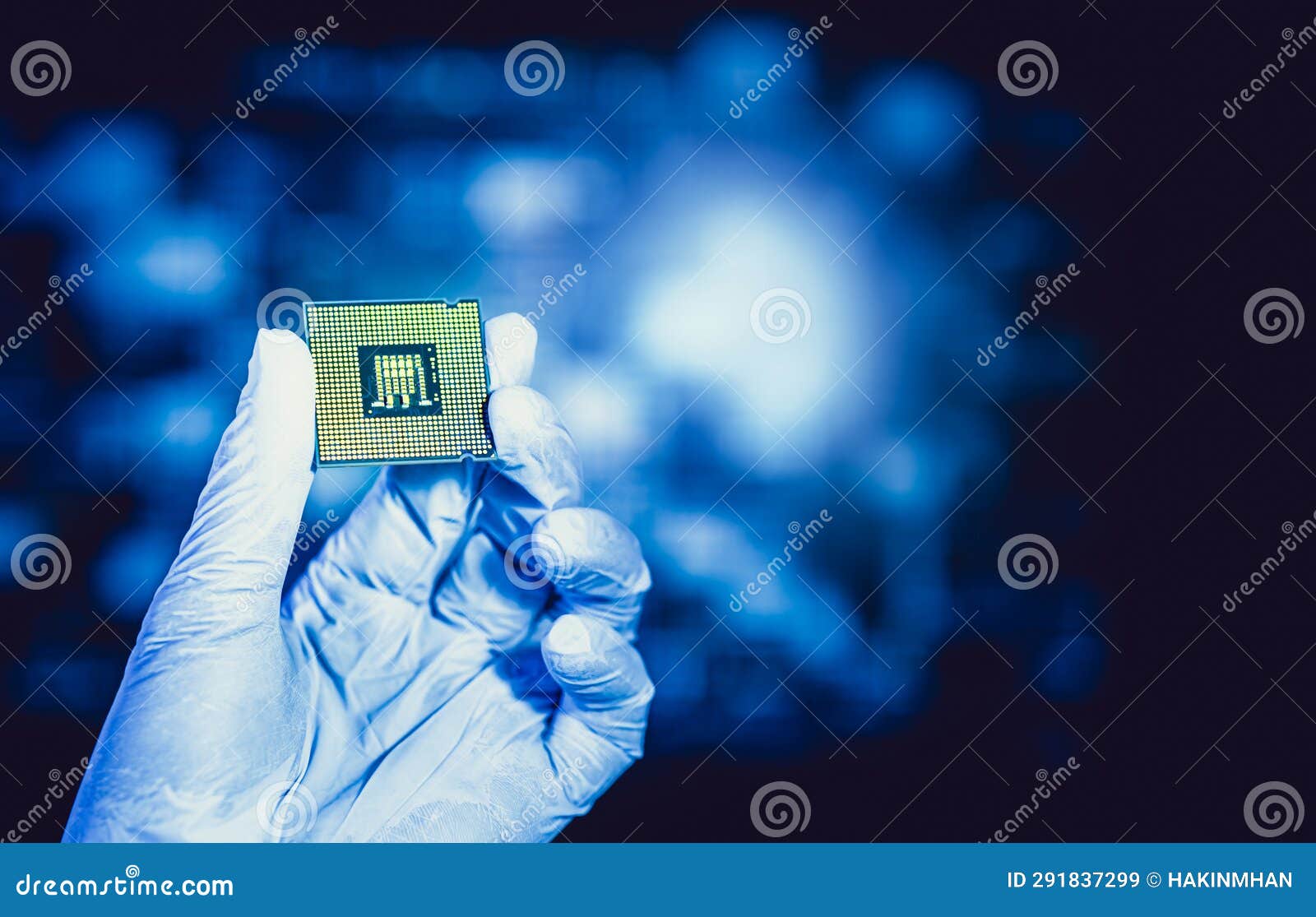 Semiconductor or Microchip Concepts.technology Developments.electronic ...