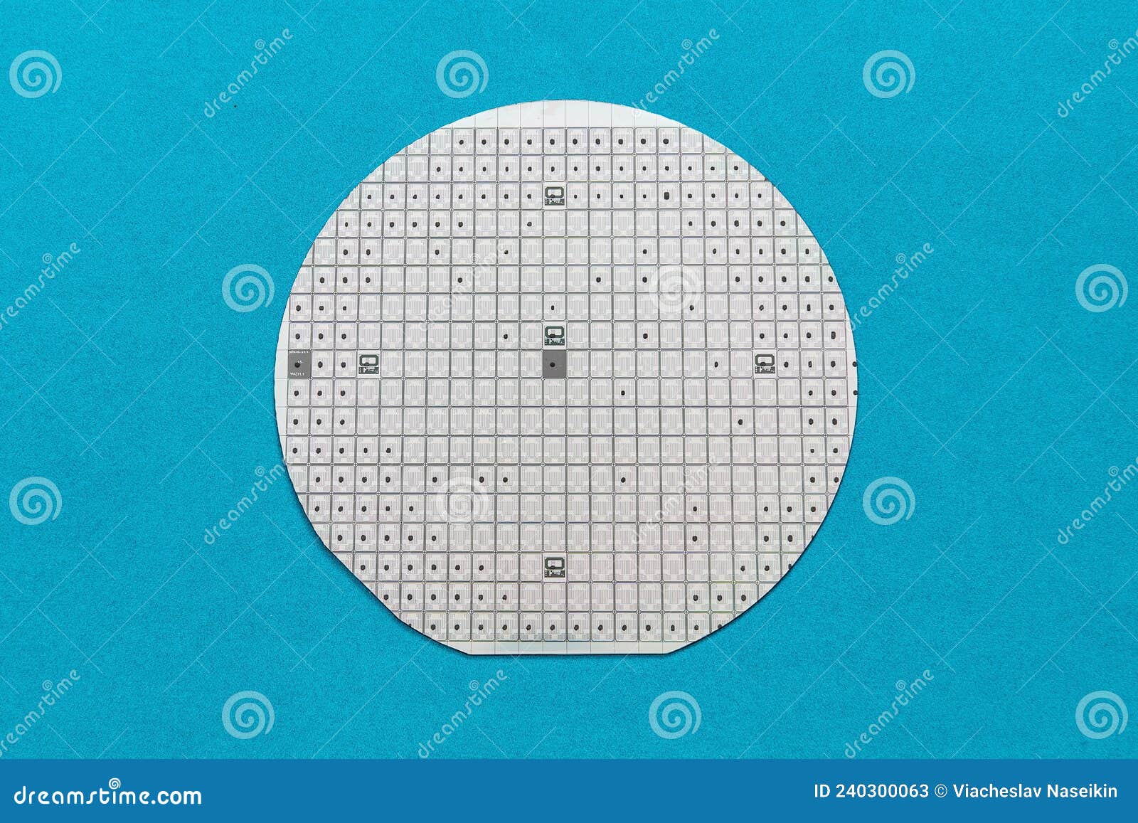 Semiconductor Silicon Multilayer Wafer. Semiconductor Chip is a Crystal ...