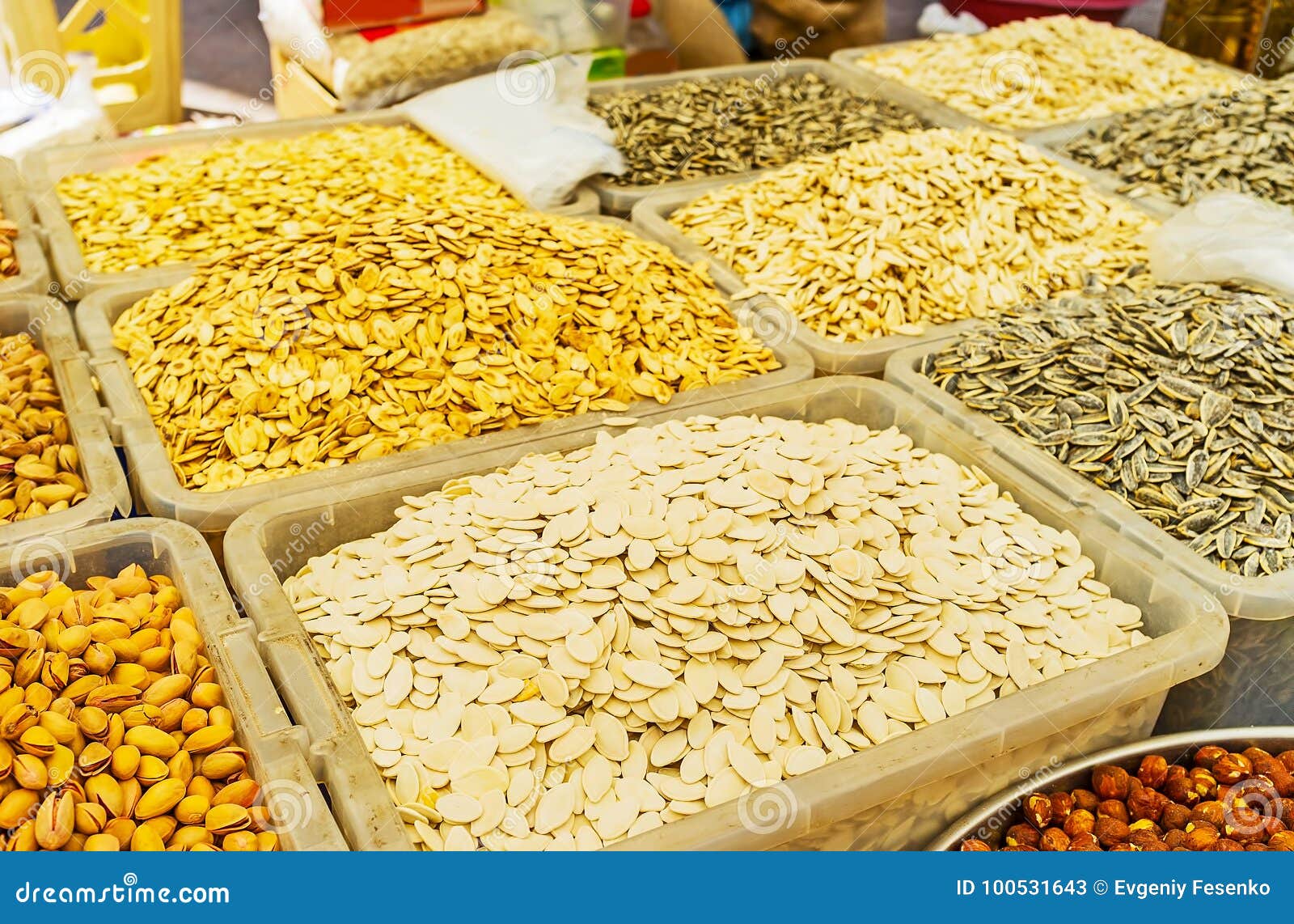 Semillas En El Mercado De Antalya Imagen de archivo - Imagen de recurso ...