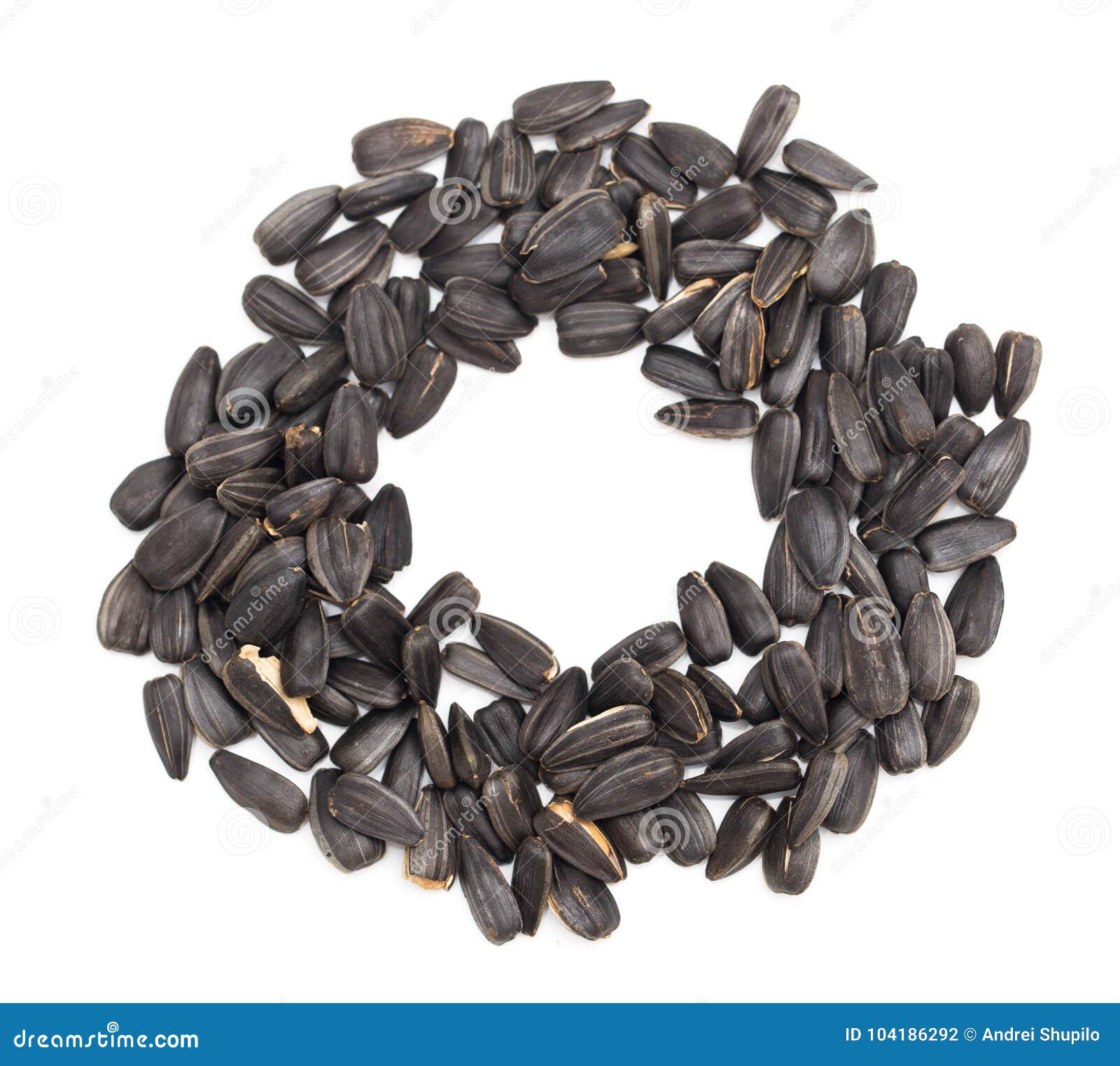 Semillas Negras En Un Fondo Blanco Foto de archivo - Imagen de ...