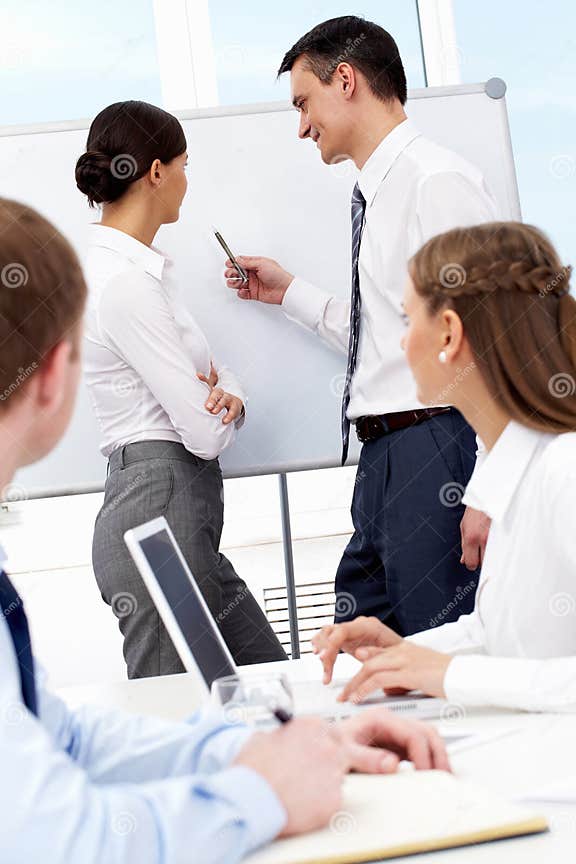 At seminar stock image. Image of education, project, office - 20682383