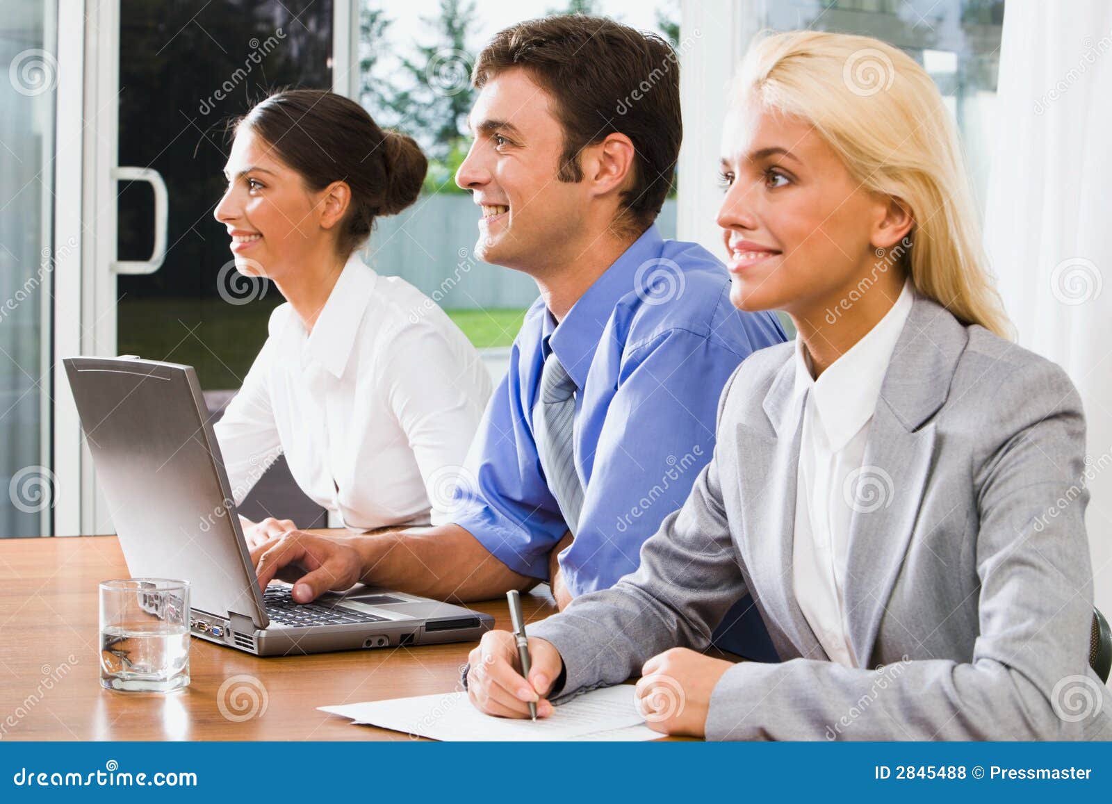 At a seminar stock photo. Image of caucasian, congress - 2845488