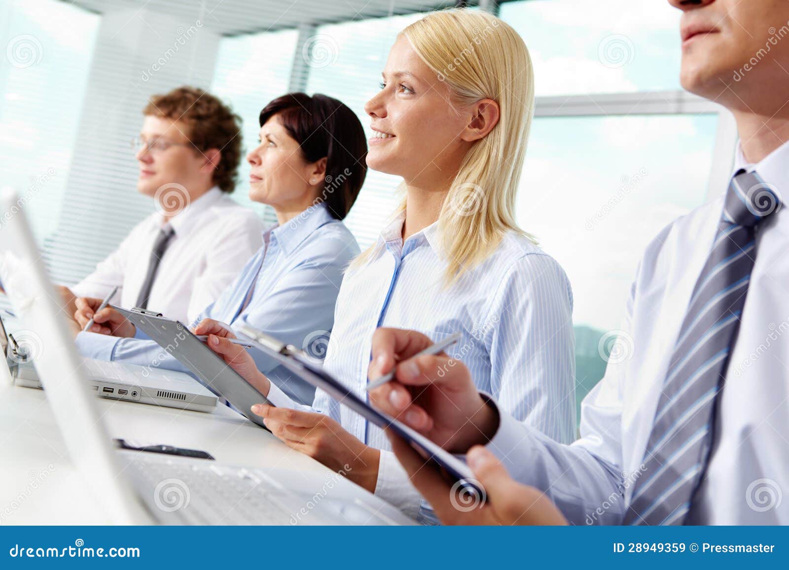 At seminar stock image. Image of formal, office, ballpoint - 28949359
