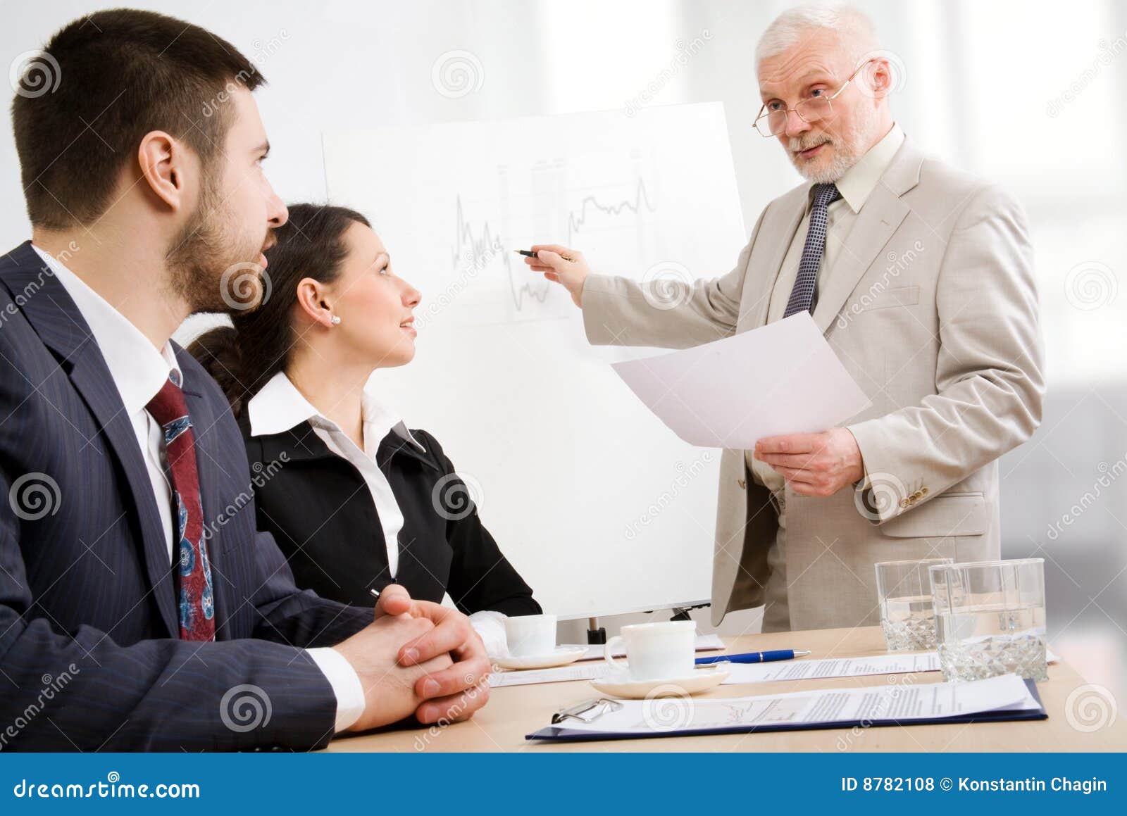 Seminar stock photo. Image of confident, ideas, indoor - 8782108