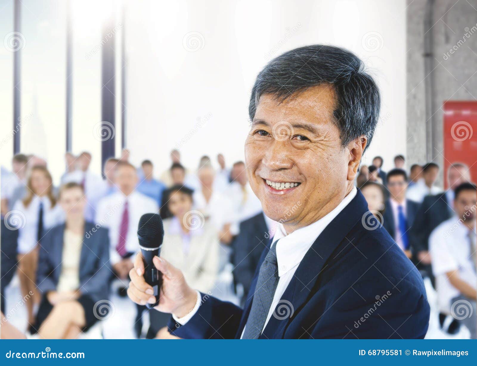 Seminar Business People Conference Teaching Learning Concept Stock ...