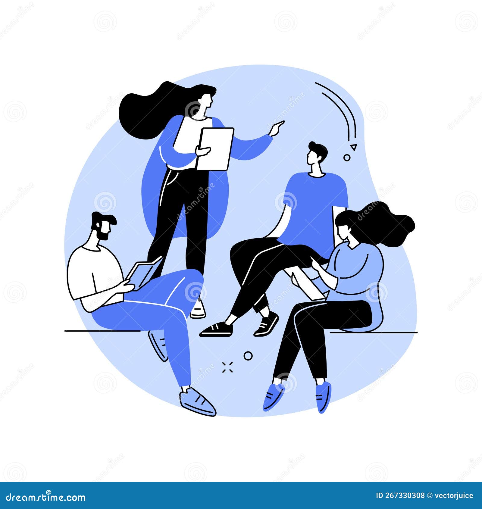 Seminar Isolated Cartoon Vector Illustrations Stock Vector ...