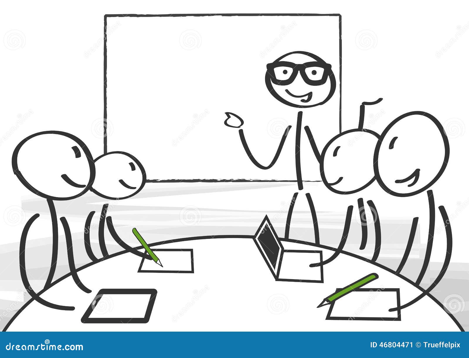 Seminar, meeting stock illustration. Illustration of review - 46804471