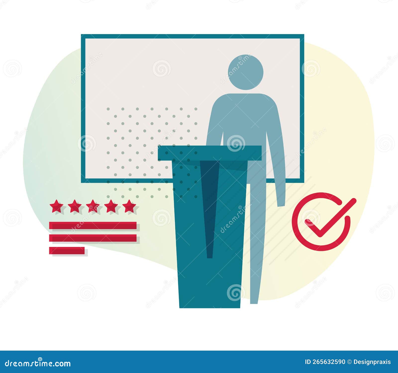 Seminar Presentation Session - Icon Stock Illustration - Illustration ...