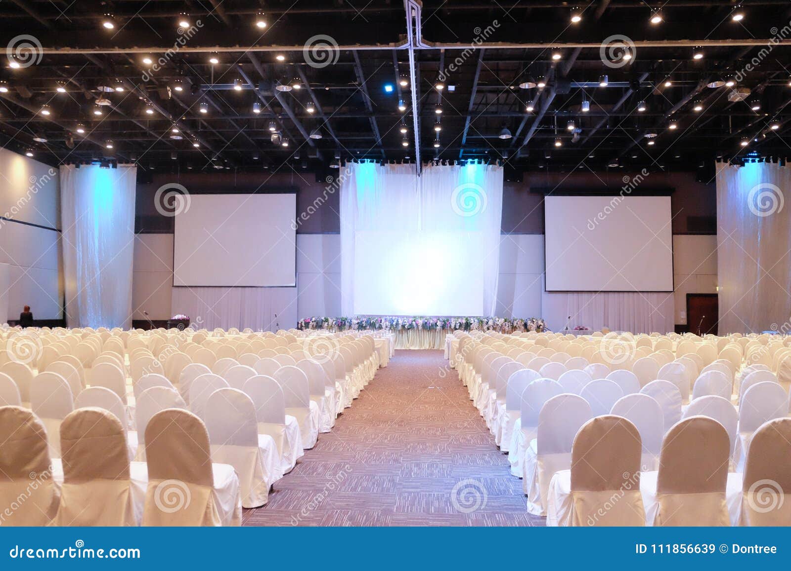 Seminar room stock image. Image of adult, business, audience - 111856639