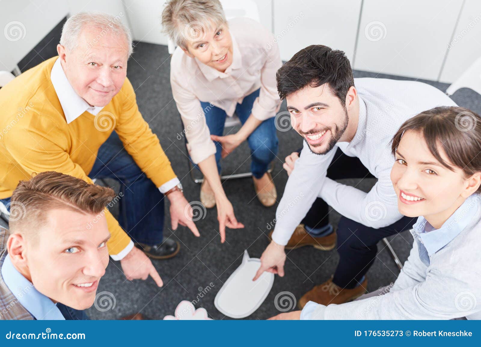 Seminar and Workshop for Team Building Stock Image - Image of team ...