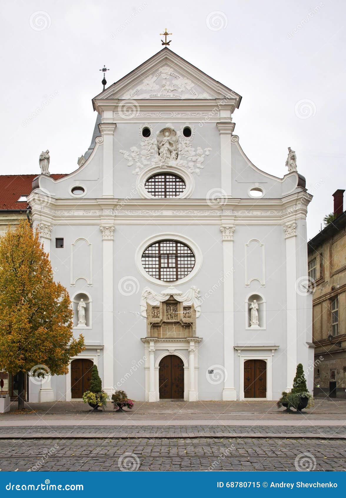 Seminary Church in Kosice. Slovakia Stock Image - Image of showplace ...