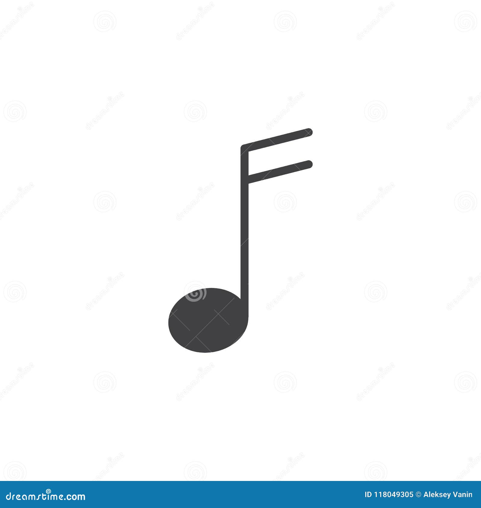 Semiquaver Music Note Vector Icon Stock Vector - Illustration of solid ... Semiquaver Music Note Vector Icon Stock Vector - Illustration of solid ...
