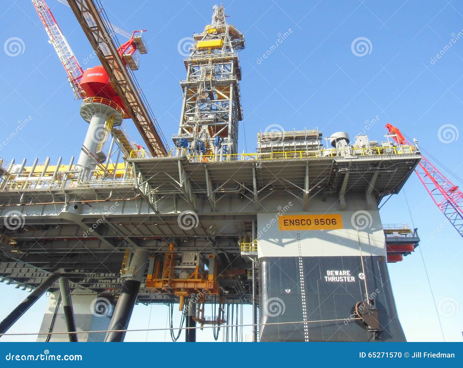 Dynamic Positioned Semi-submersible Drilling Rig Maersk Explorer ...
