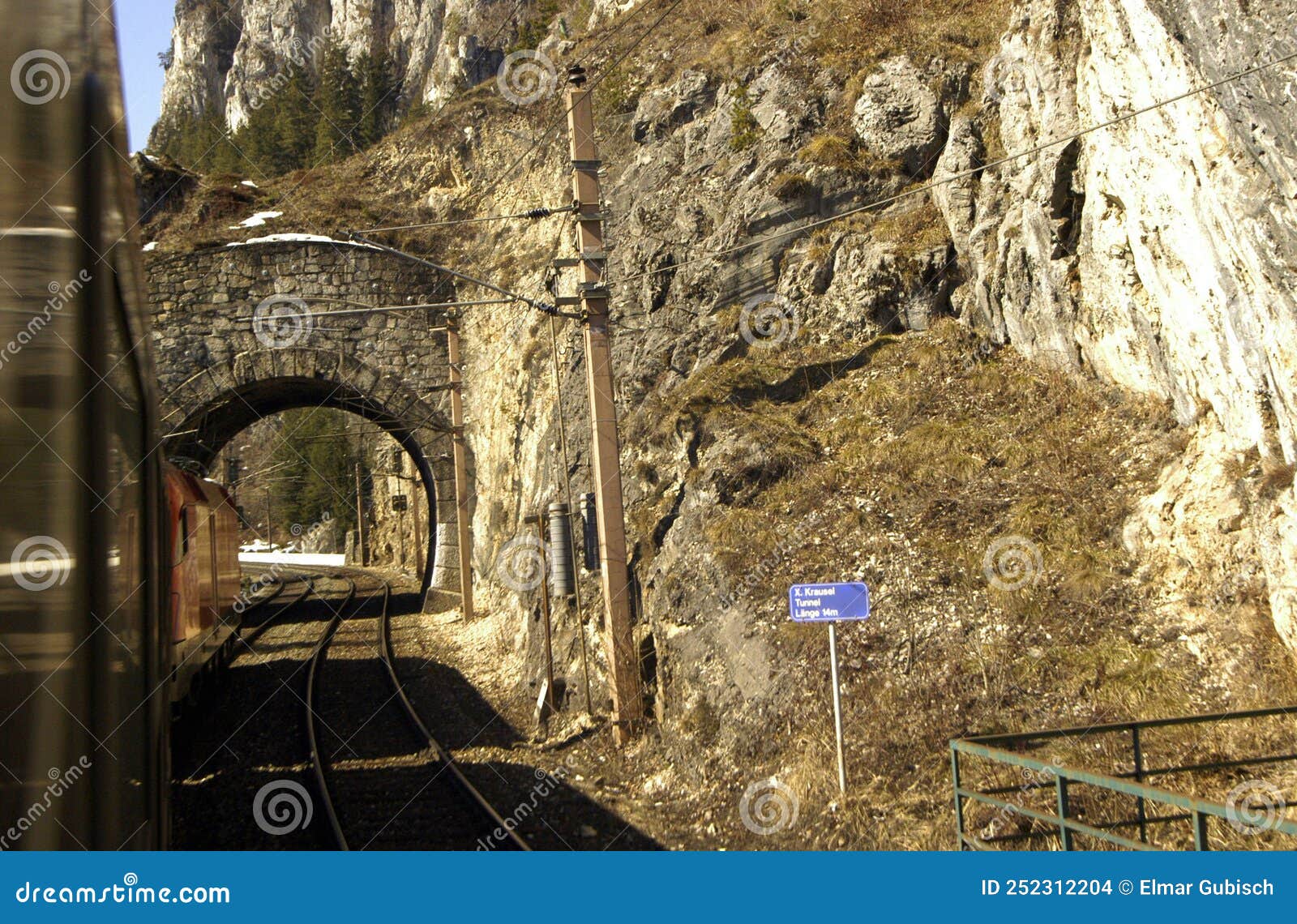The Semmering Railway in Austria, Europe Stock Photo - Image of lines ...