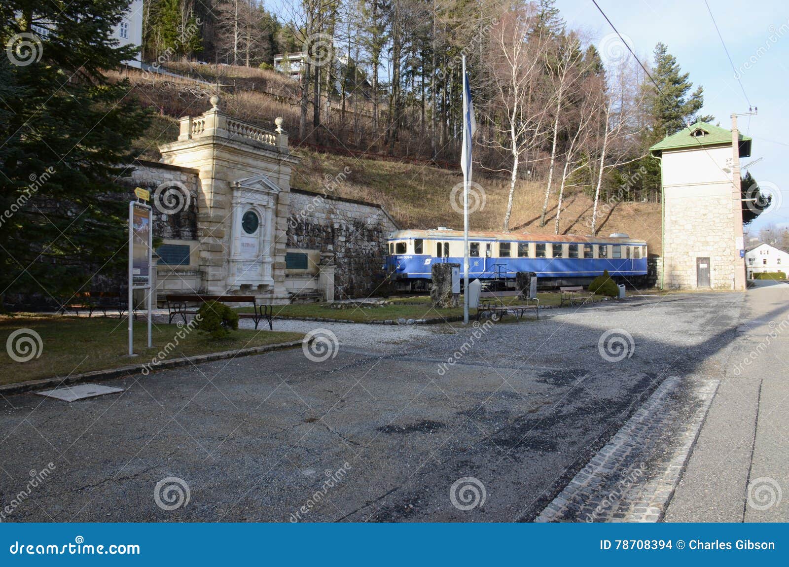Semmering station editorial stock image. Image of snow - 78708394